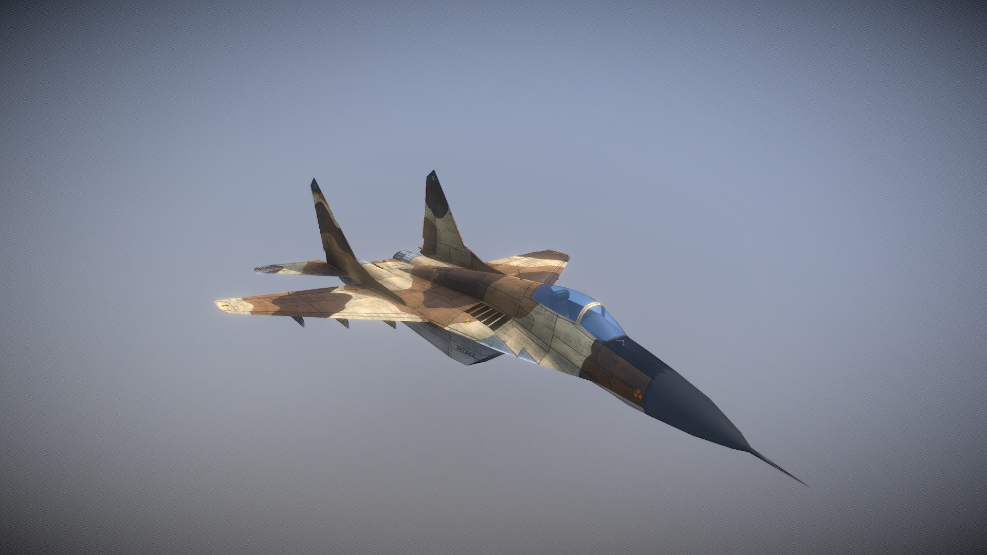 MiG 29 - Download Free 3D model by Usman Zia (@Uxxman) [68020dc ...
