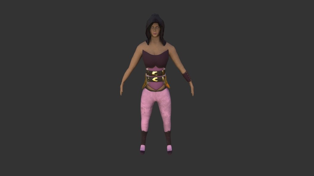 Kaida - 3D model by Nick Burry (@nickburry) [680218a] - Sketchfab