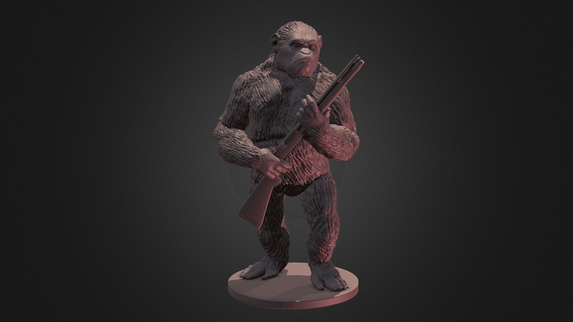 CAESAR INSPIRITED MODEL, POSE 002 - 3D model by Masterclip3D ...