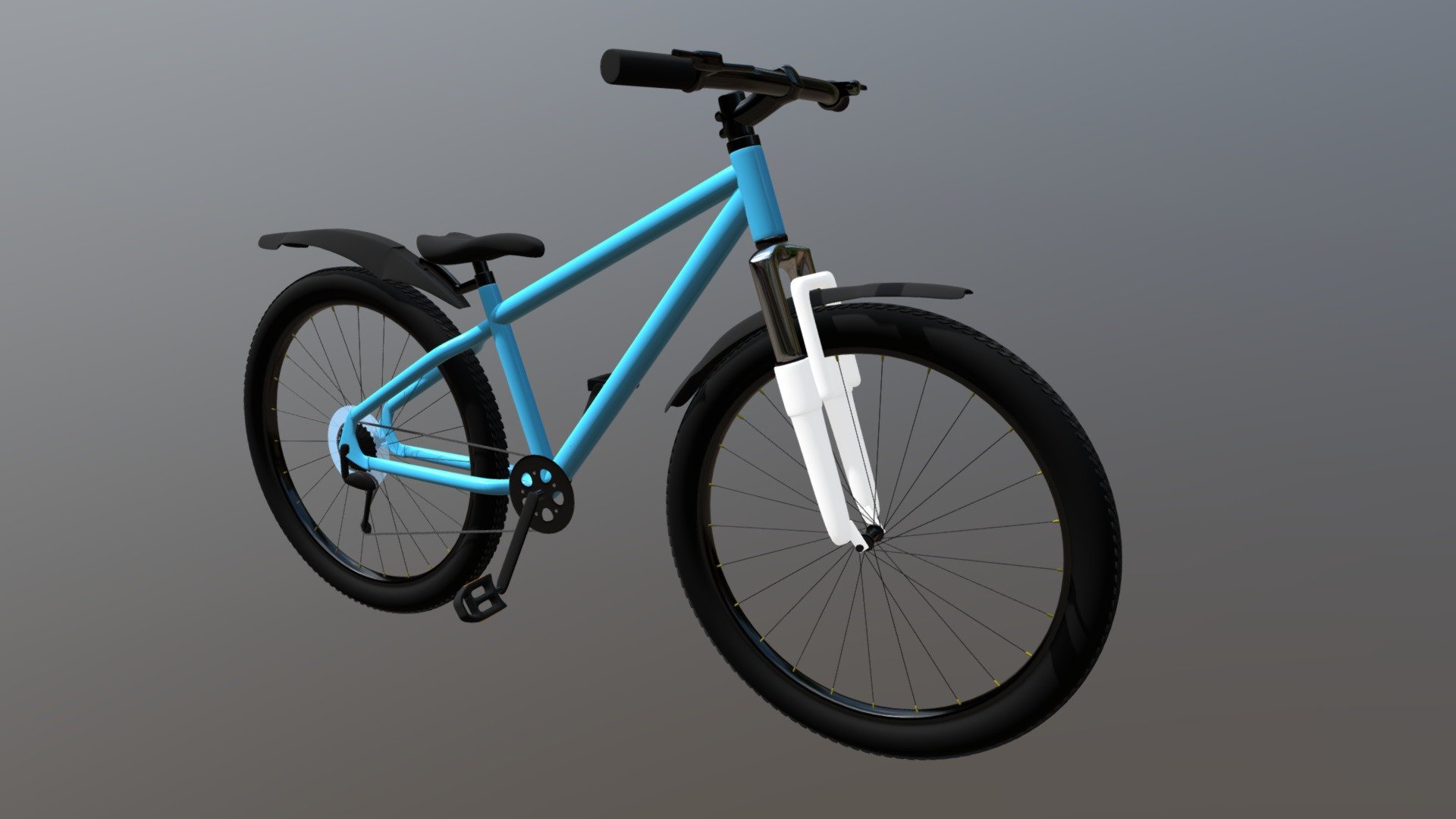 Bicycle - 3D model by benediktorn [6803a5b] - Sketchfab