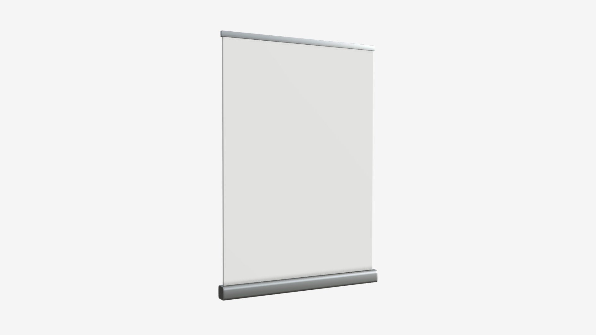Advertising Roll-Up Banner Large - Buy Royalty Free 3D model by HQ3DMOD ...