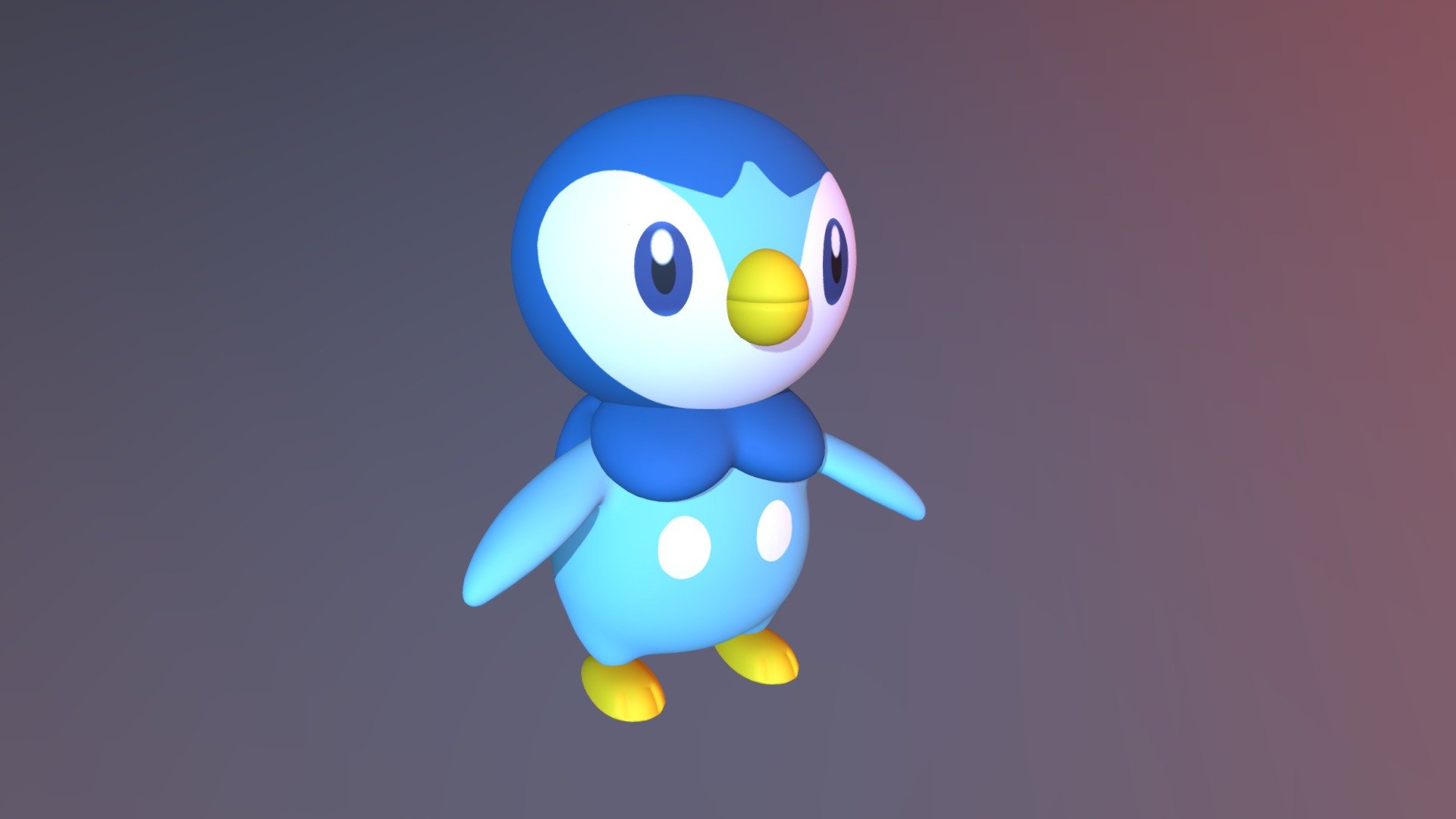 Piplup - 3D model by PacificPenguin [680462c] - Sketchfab