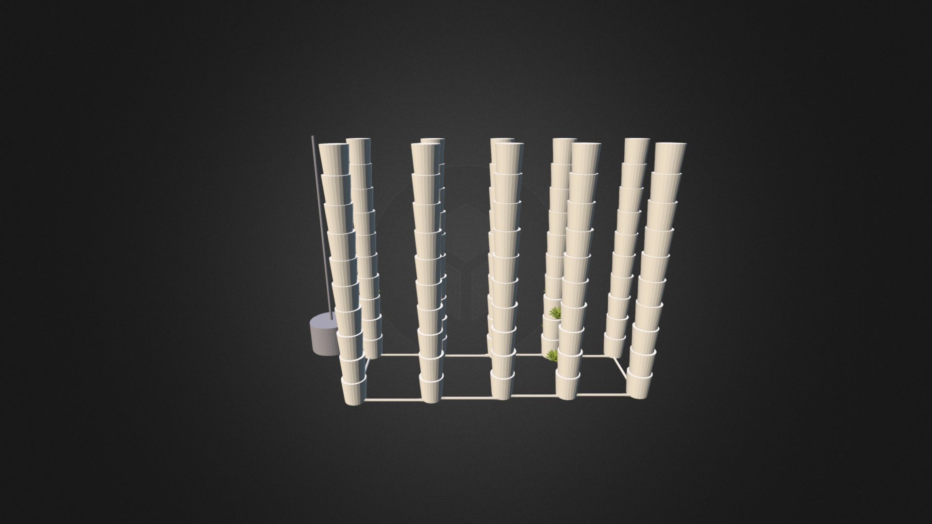 Lettuce Farm 3 - 3D model by aladd1n [6804e6a] - Sketchfab