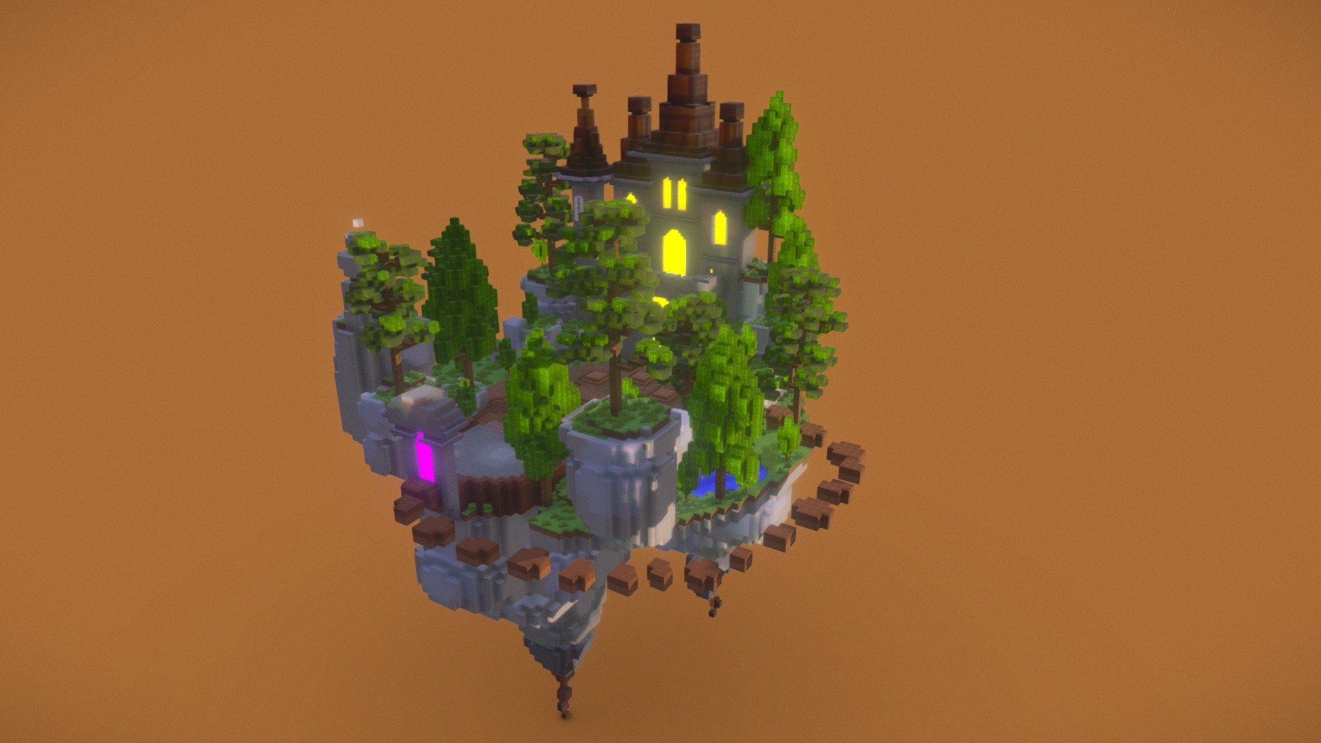 Castle Lobby - Download Free 3D model by Woship [680533f] - Sketchfab