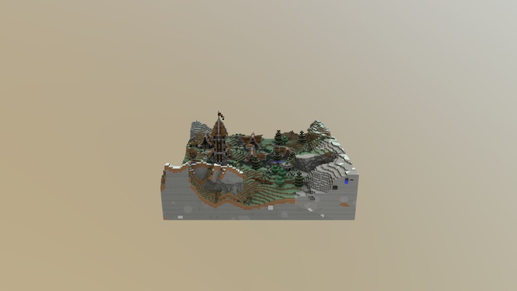 Dwarf Town - 3D model by AbyssalCraft [6805ea9] - Sketchfab