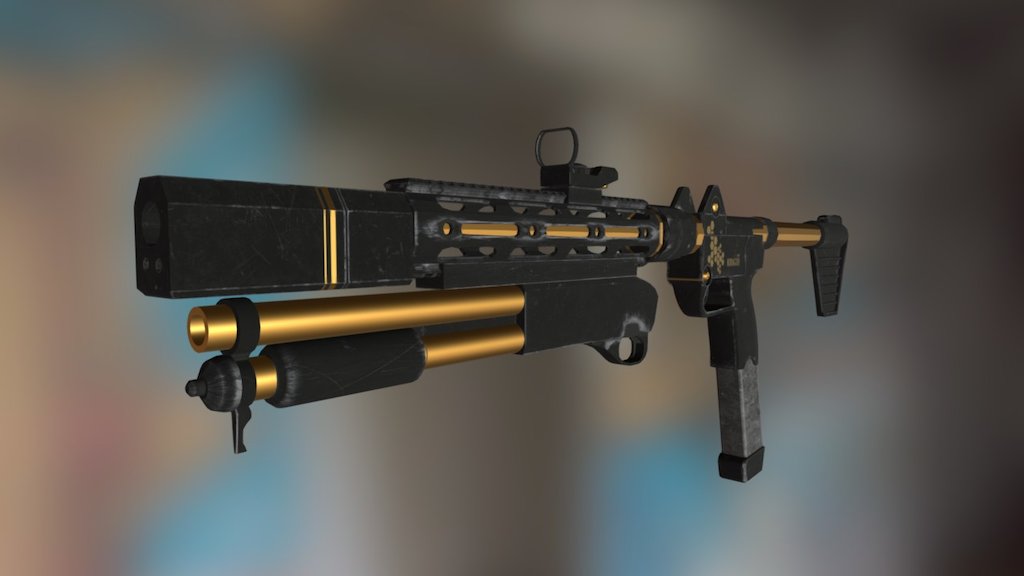 SUB-2000 (custom) (lowpoly) - 3D model by RobertClover [68076e6 ...