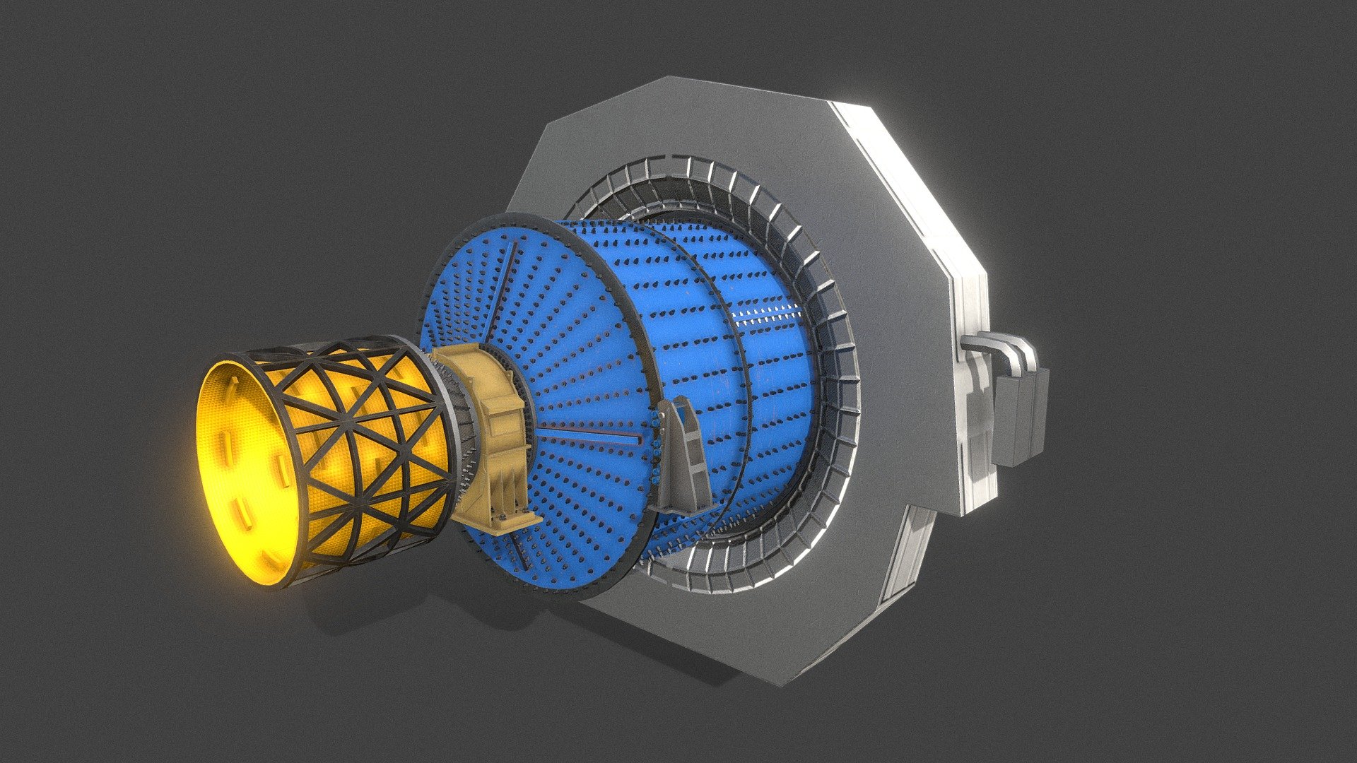 Molino SAG - 3D model by mauriciosotoangles [6807b92] - Sketchfab