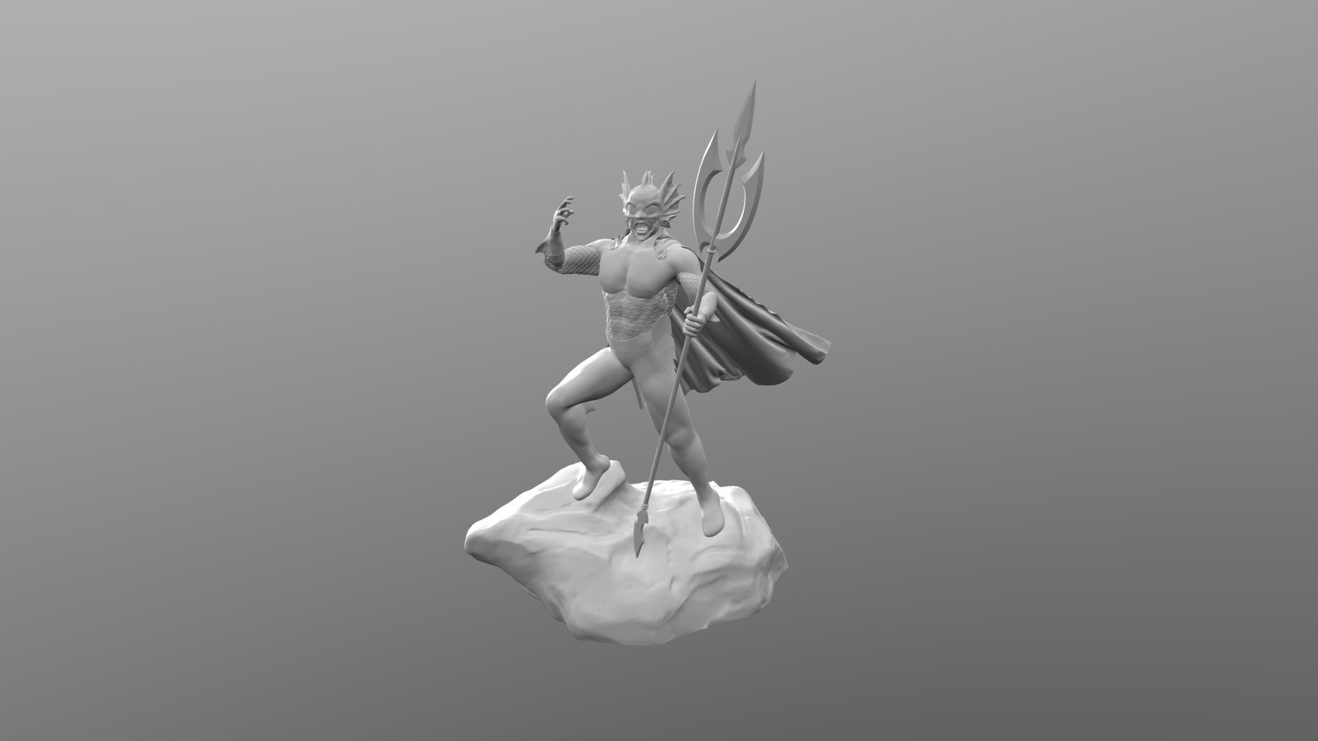 Ocean Master Sculpture - 3D model by JMusicTouch [680800b] - Sketchfab