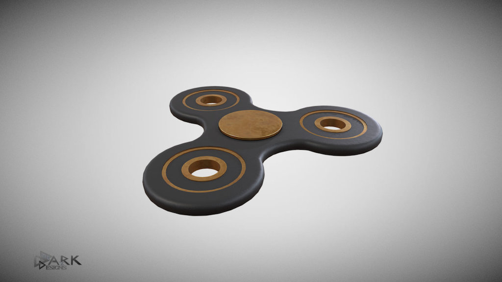 Fidget Spinner [Animated] - 3D model by dark-minaz [680a790] - Sketchfab