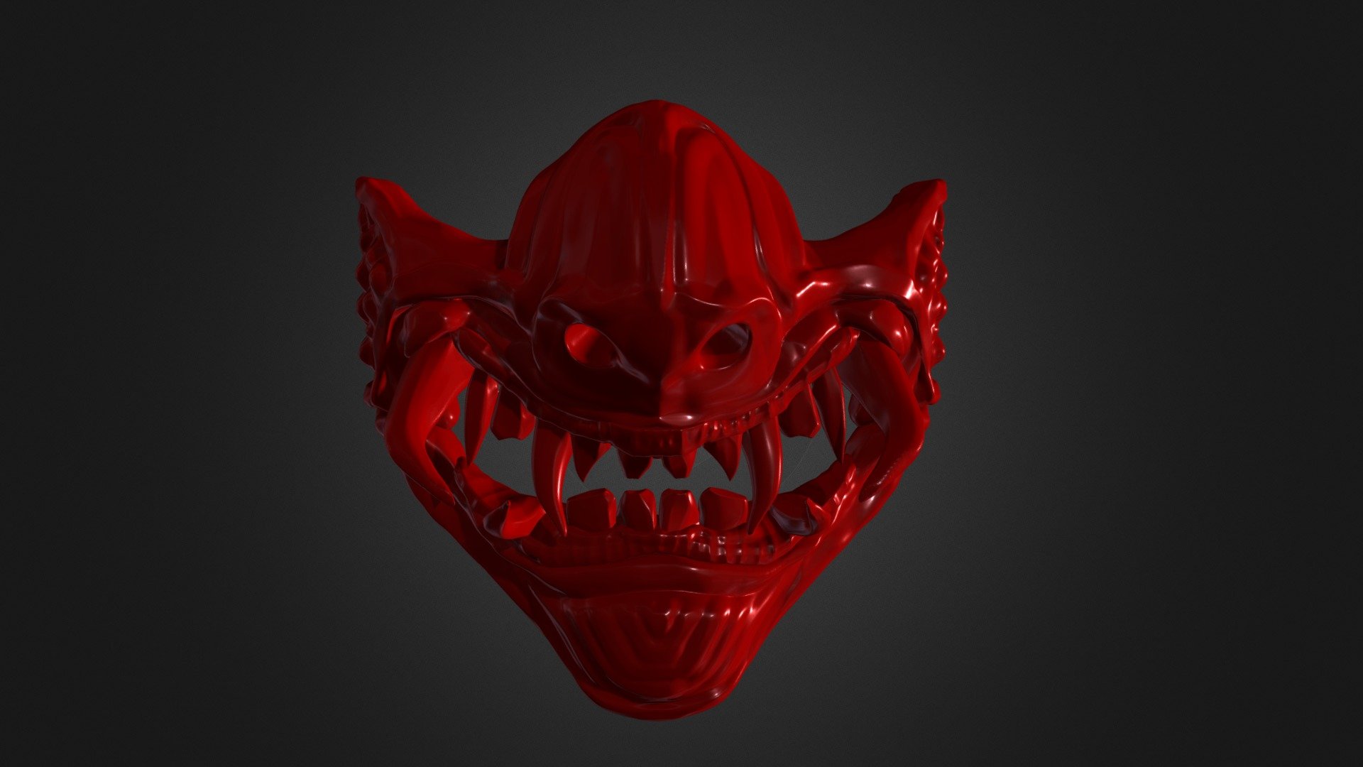 oni mask 5.0 - Download Free 3D model by B41dur [680c02f] - Sketchfab