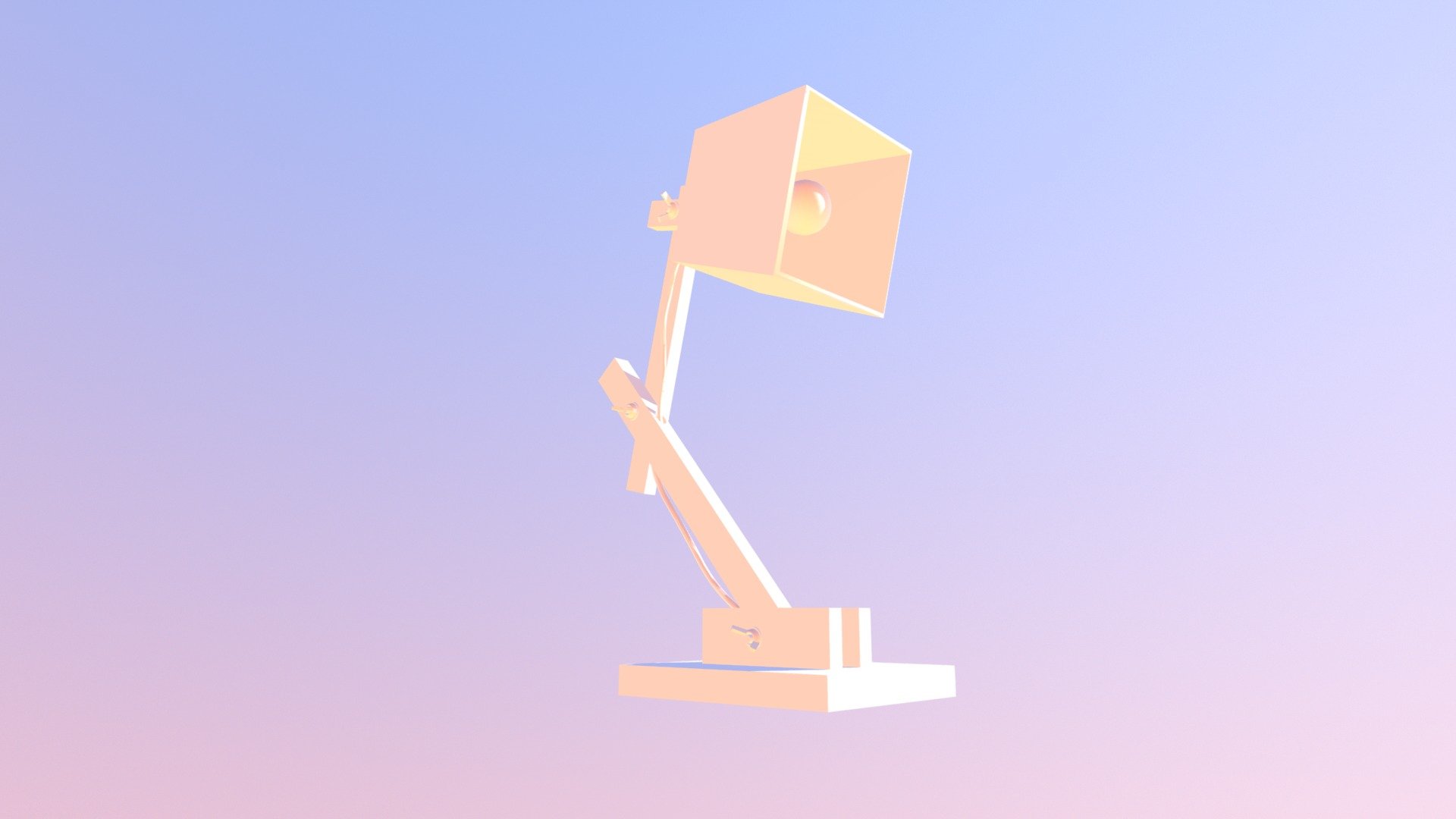 Modern Desk Lamp - Download Free 3D model by marcos.justwork [680c05d ...