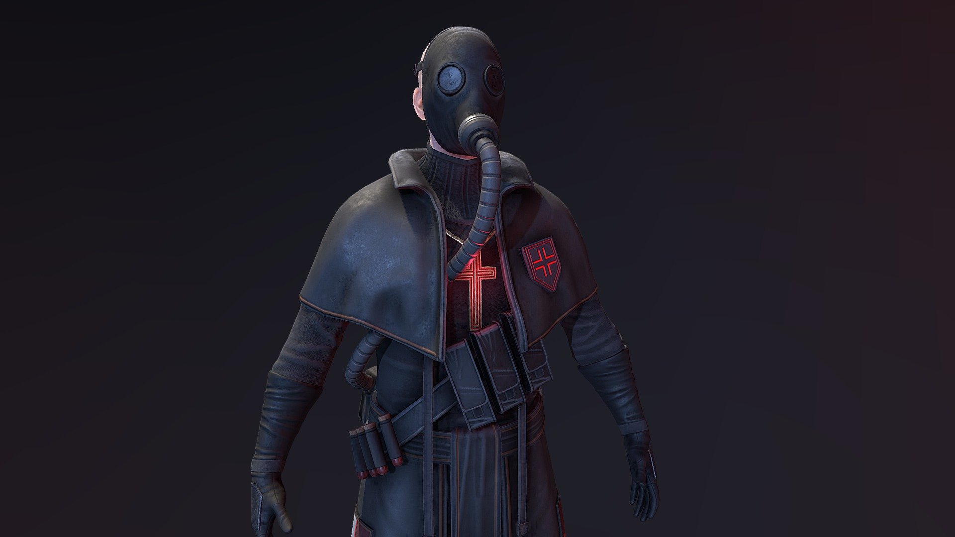 Post apocalyptic Priest - 3D model by kir_the_great [680c4f0] - Sketchfab