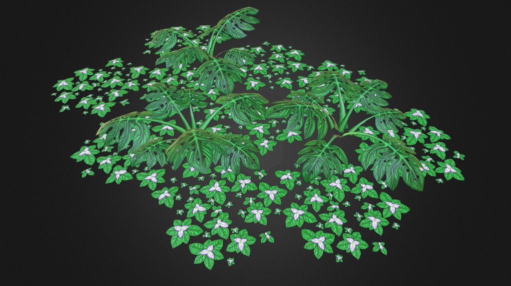 2 dailies - Foliage - 3D model by BTDarmstad (@burnthomas) [680e9e4 ...