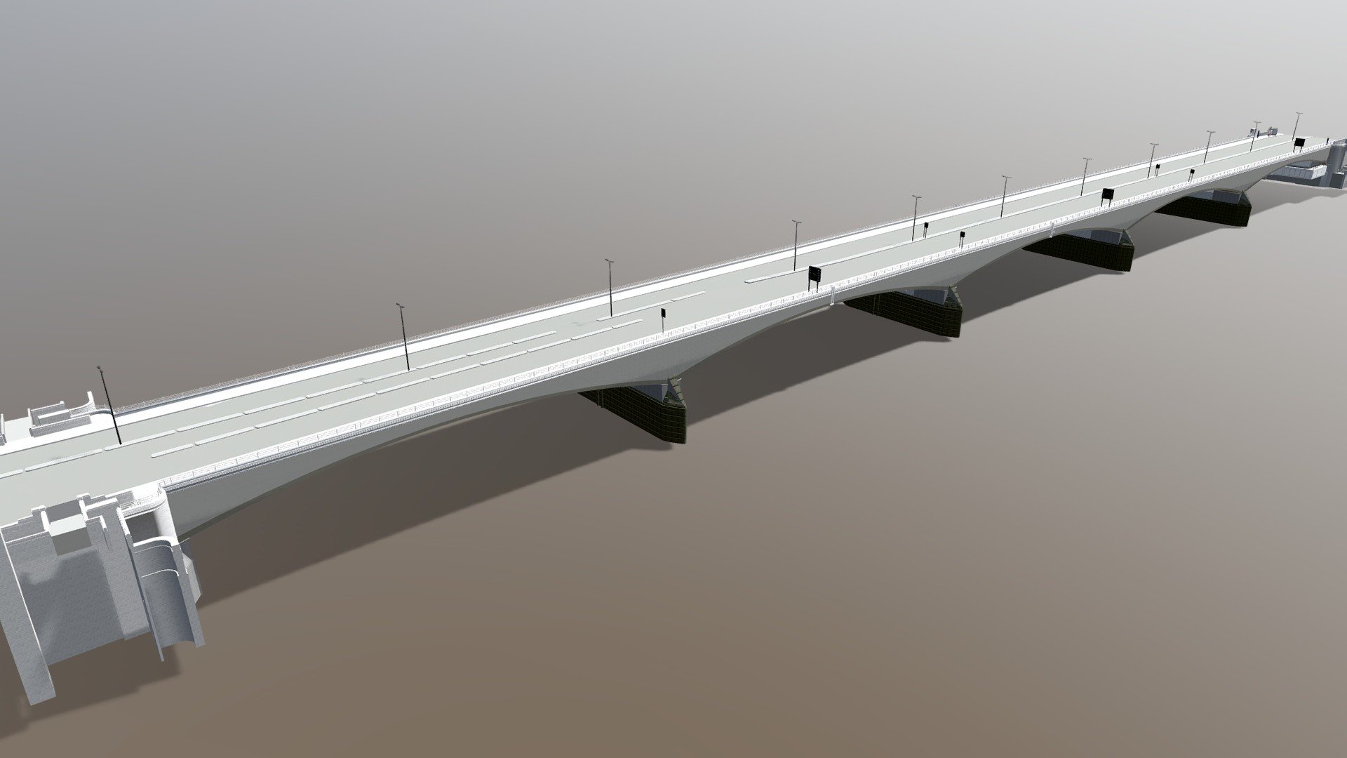 Waterloo Bridge - 3D model by msasurvey [680ecce] - Sketchfab