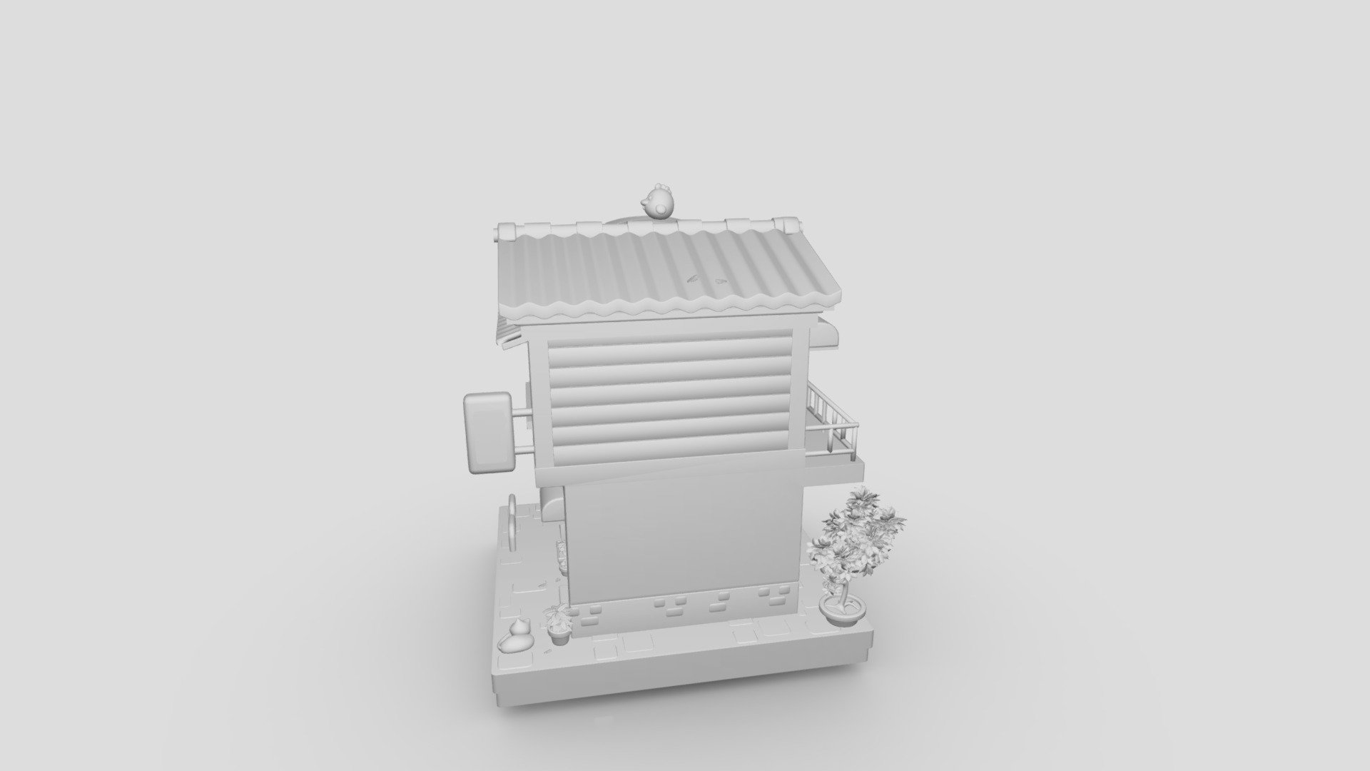 Little Shop - Download Free 3D model by almazxv [680fcc9] - Sketchfab