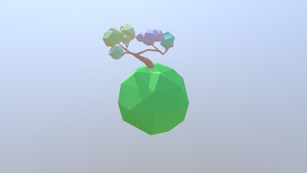 Lonely Tree - 3D model by umarsaidvcc [681104d] - Sketchfab