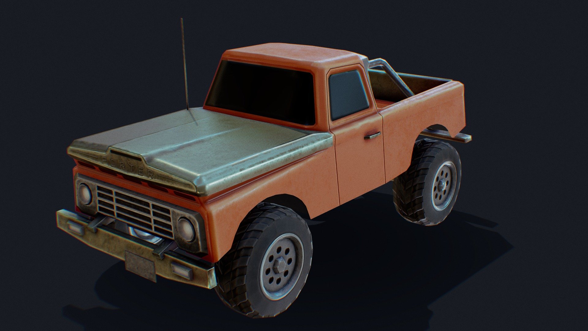 Offroad Porter - 3D model by Reberu Games (@ReberuGames) [6812db6 ...