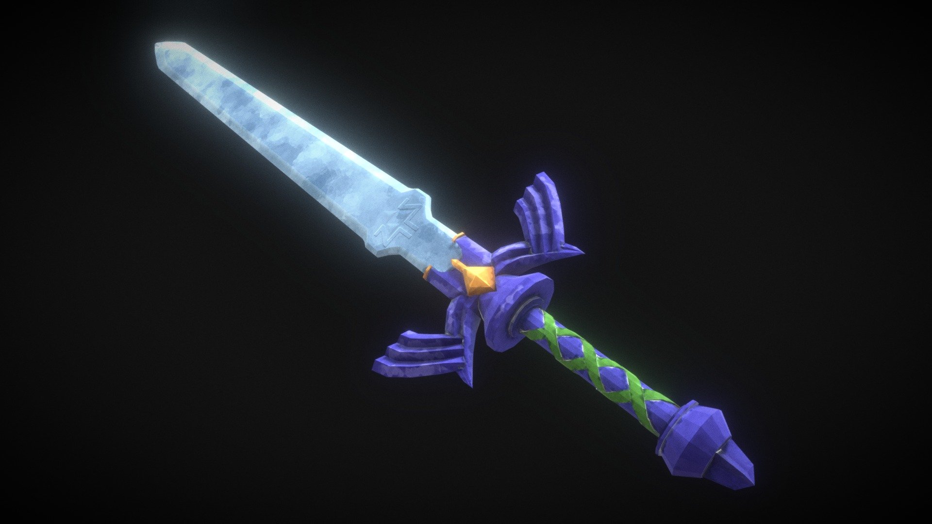 Master Sword Stylized - Download Free 3D model by parmeshaub [6812e49 ...