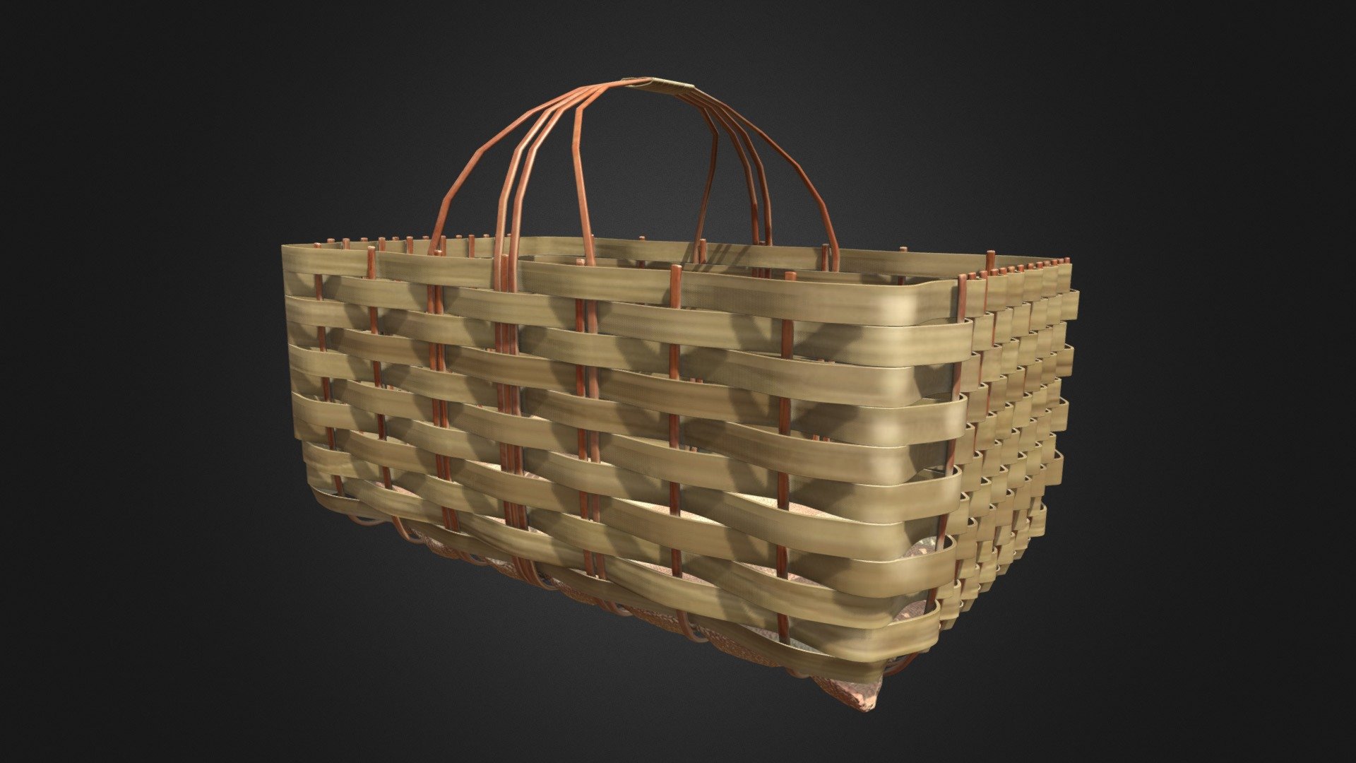 Picnic Basket - Download Free 3D model by j8cov (@j8cobcreative ...