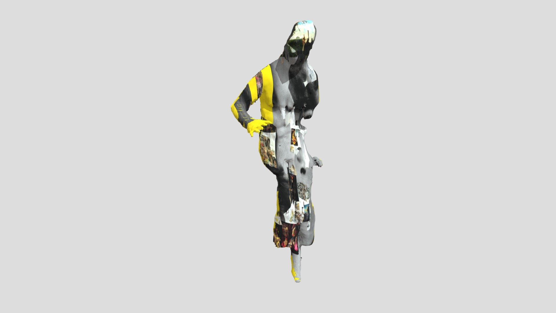 Collage Human 2 - Download Free 3D model by Second Sight Visuals ...