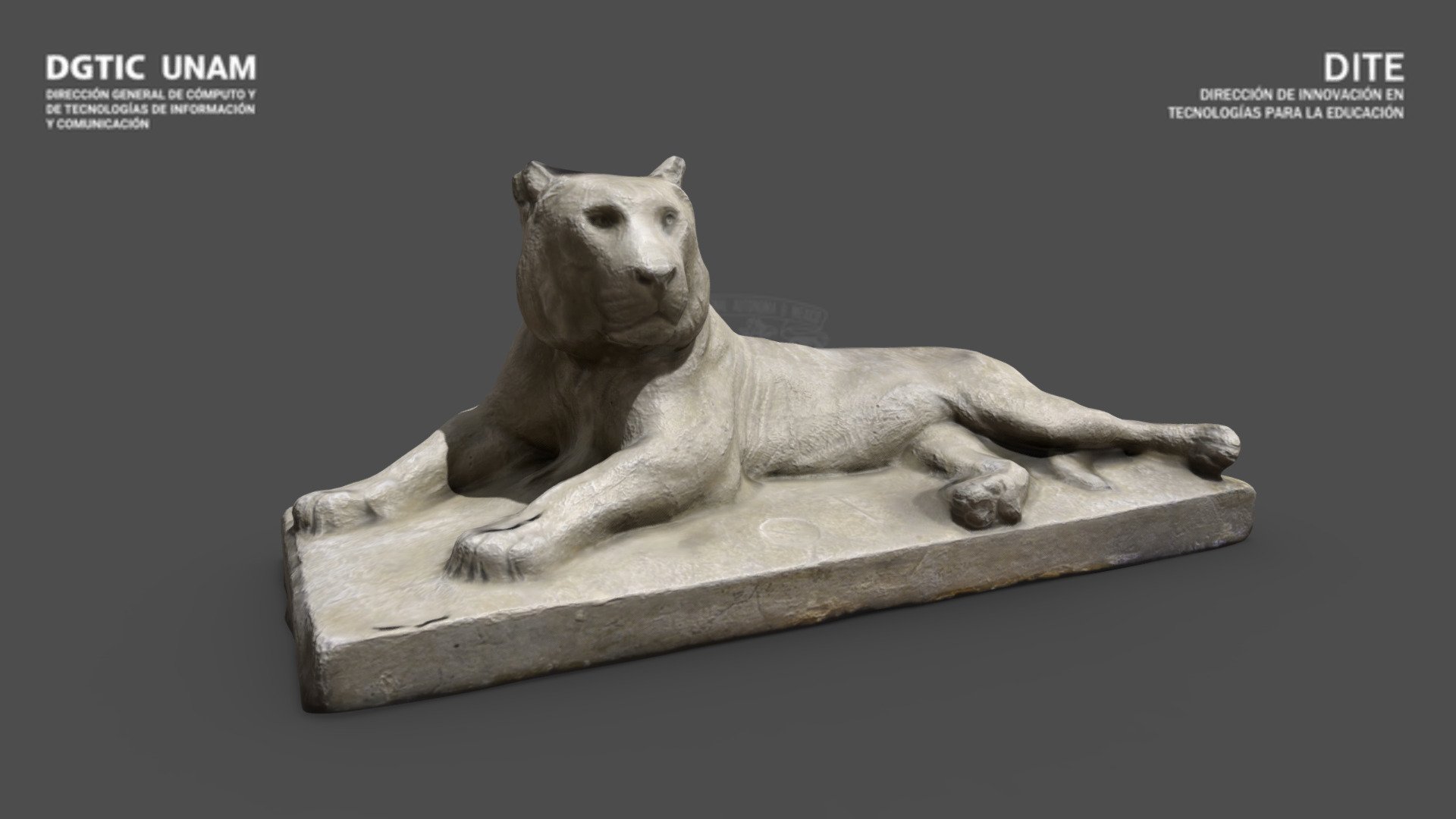 León - 3D model by UNAM | DGTIC | DITE | DRDE (@DRDE_UNAM) [681957b ...