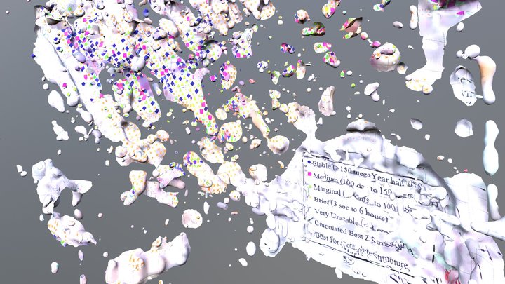 Table-of-nuclides 3D models - Sketchfab