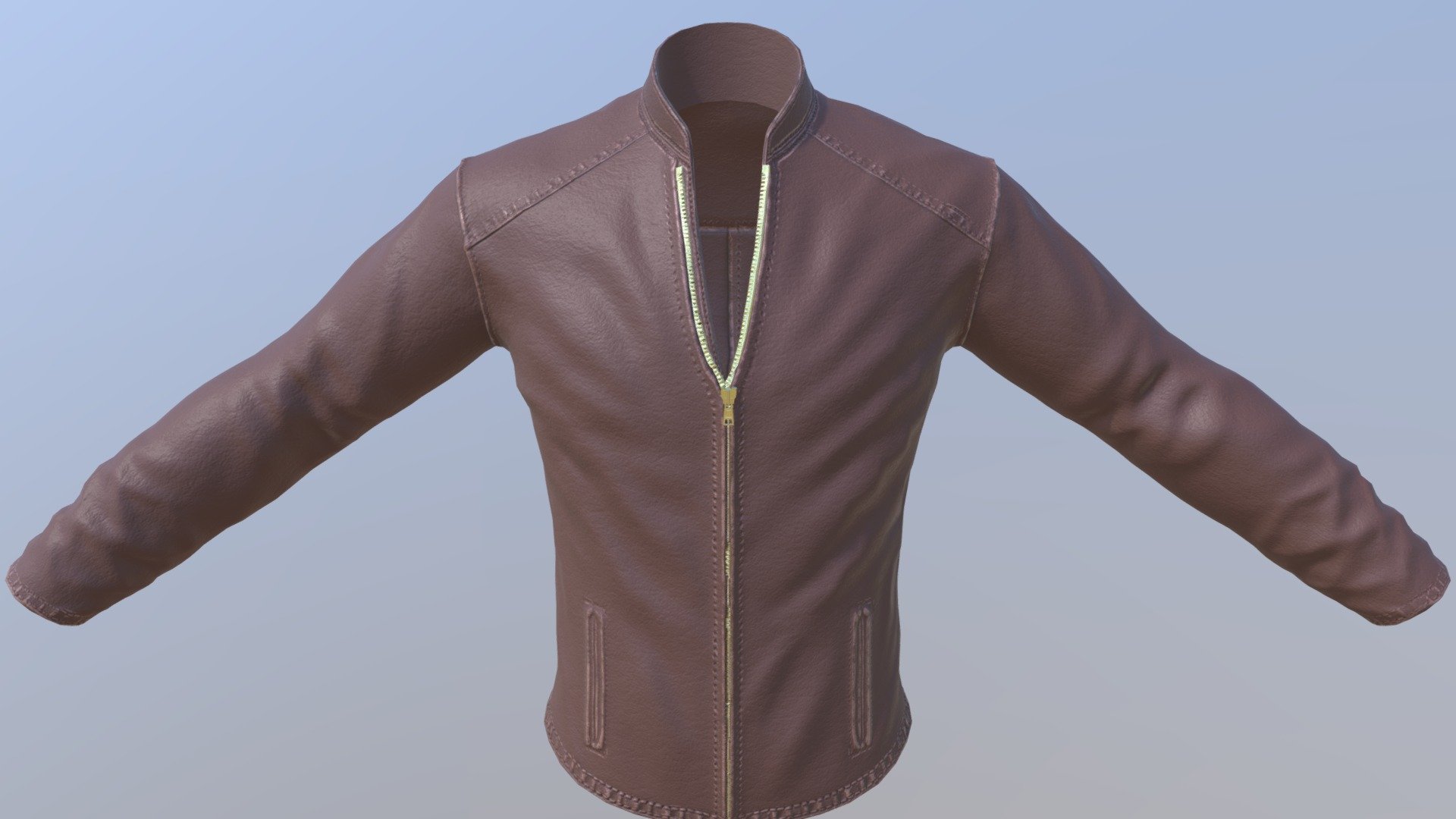 Leather Jacket - 3D model by BESanchez [681cede] - Sketchfab
