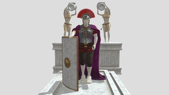 Roman-statue 3D models - Sketchfab