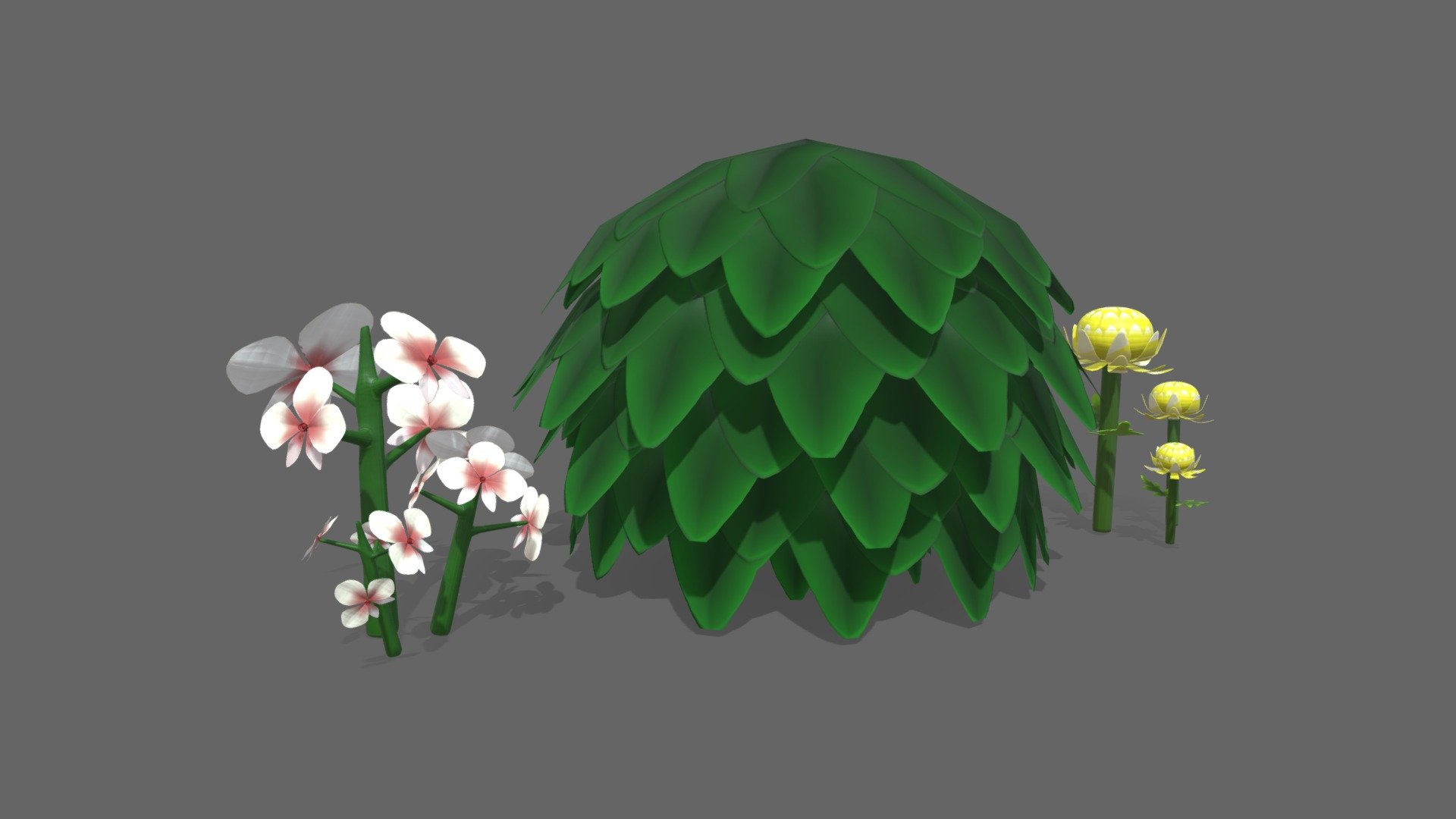 Nature props - 3D model by Daniela Huerfano (@c.daniela.h.c) [681d6c1 ...