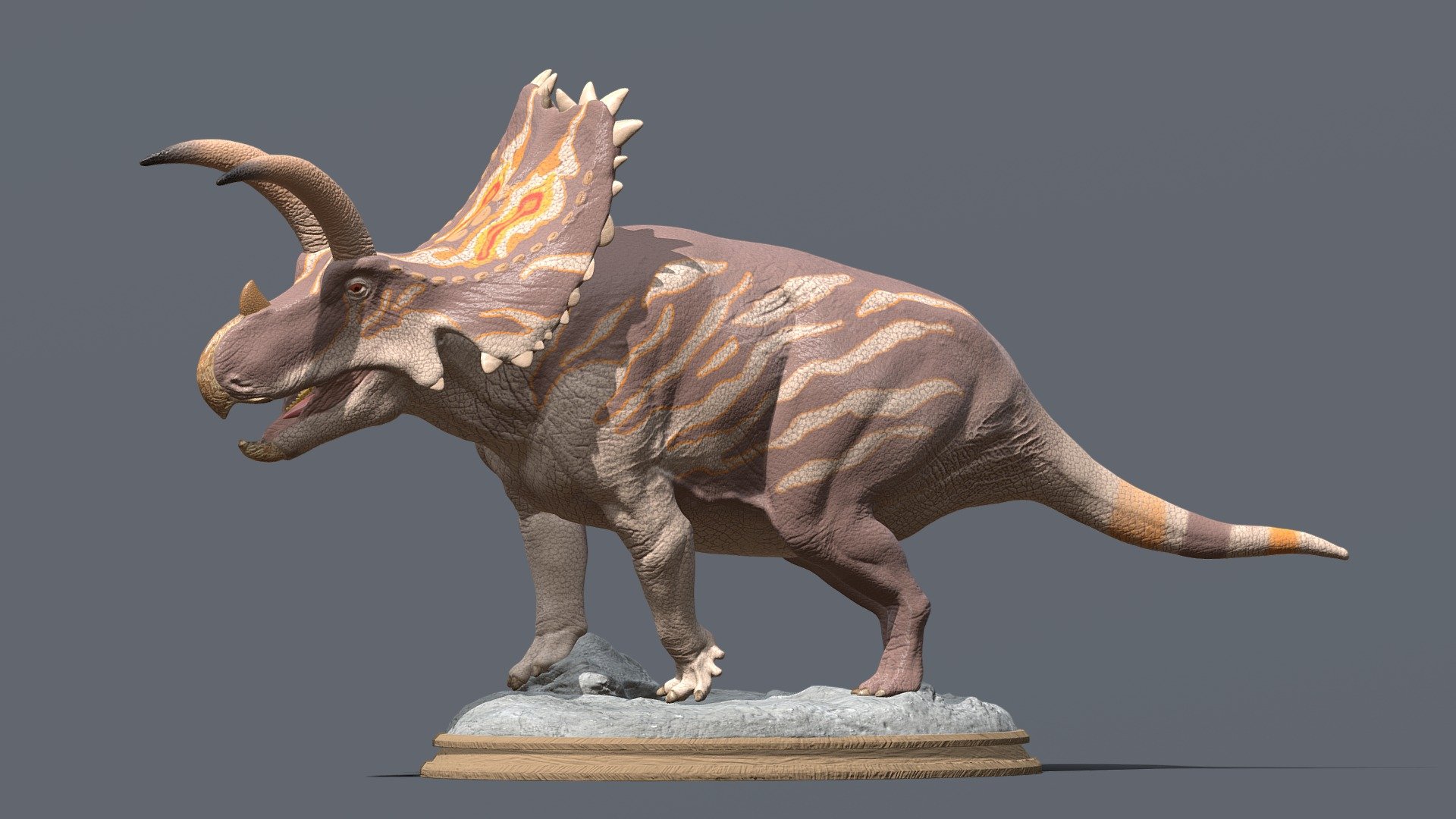 Coahuilaceratops magnacuerna - 3D model by vfb_paleoart (@vfbrugnola ...
