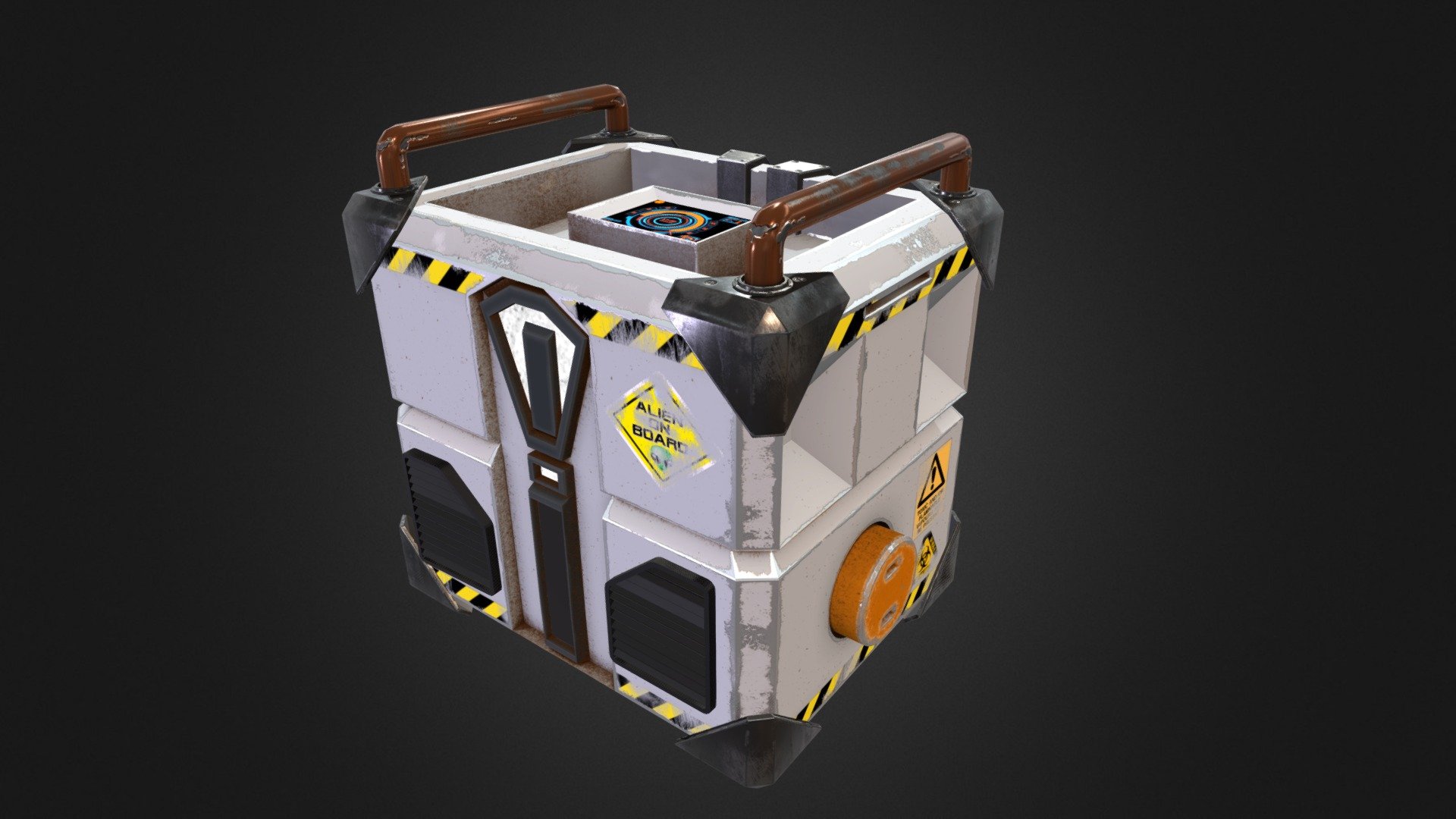 sci-fi box - 3D model by scandicactus [6822b27] - Sketchfab