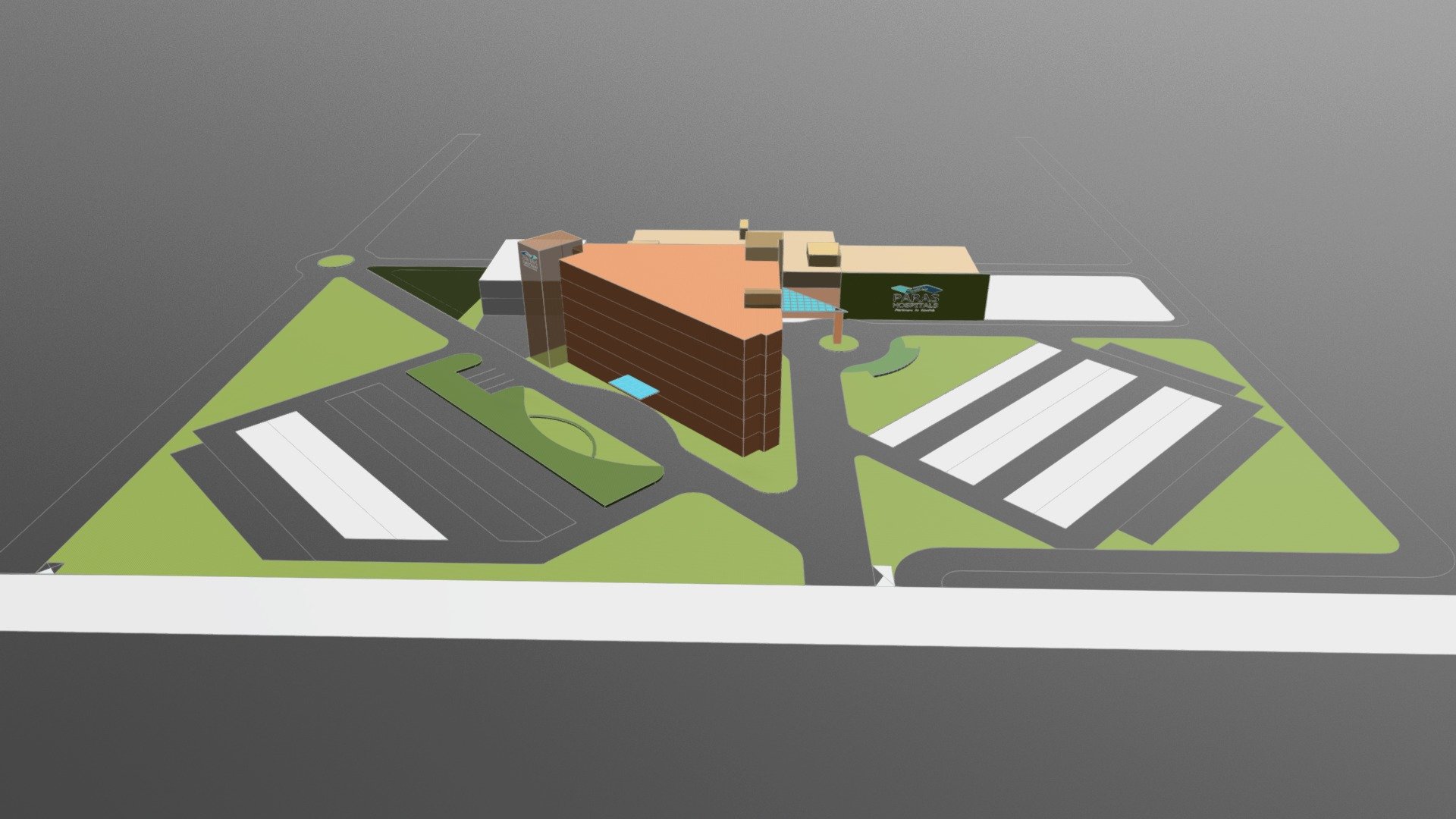 Paras Hospitals Ranchi (OP3) - 3D model by RSMS ARCHITECTS (@Ar.Avinash ...
