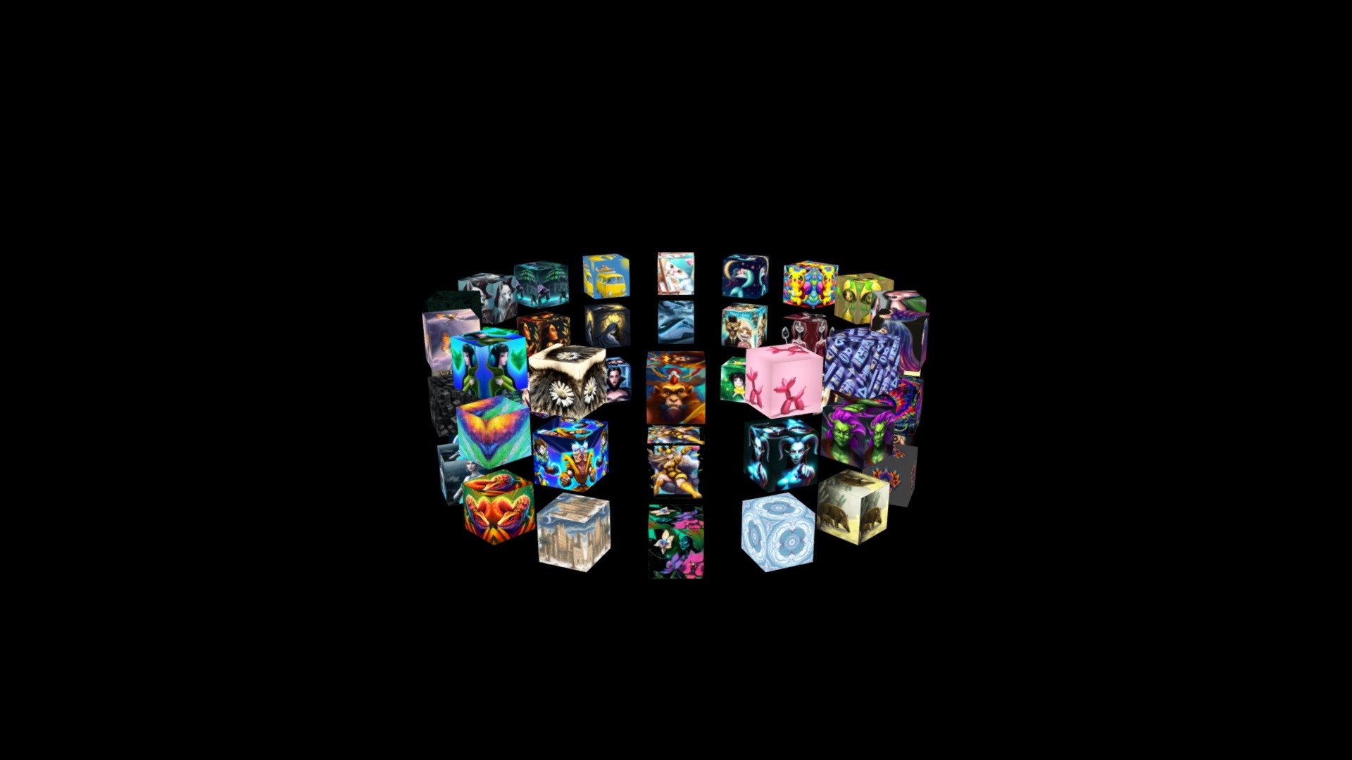 DallE Art World 83 - Download Free 3D model by klrxyz [682372e] - Sketchfab