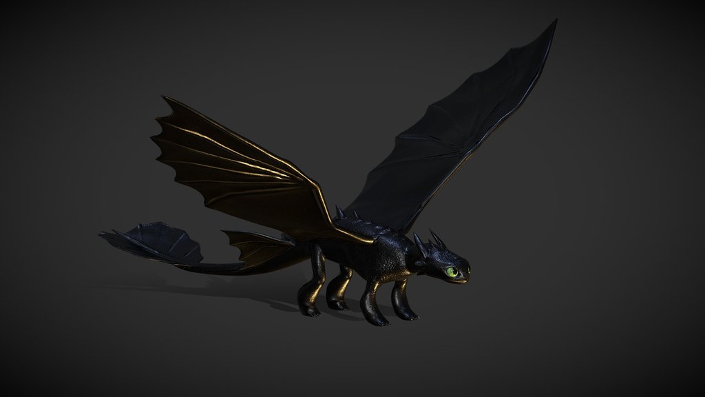 toothless - A 3D model collection by katy00000032 - Sketchfab