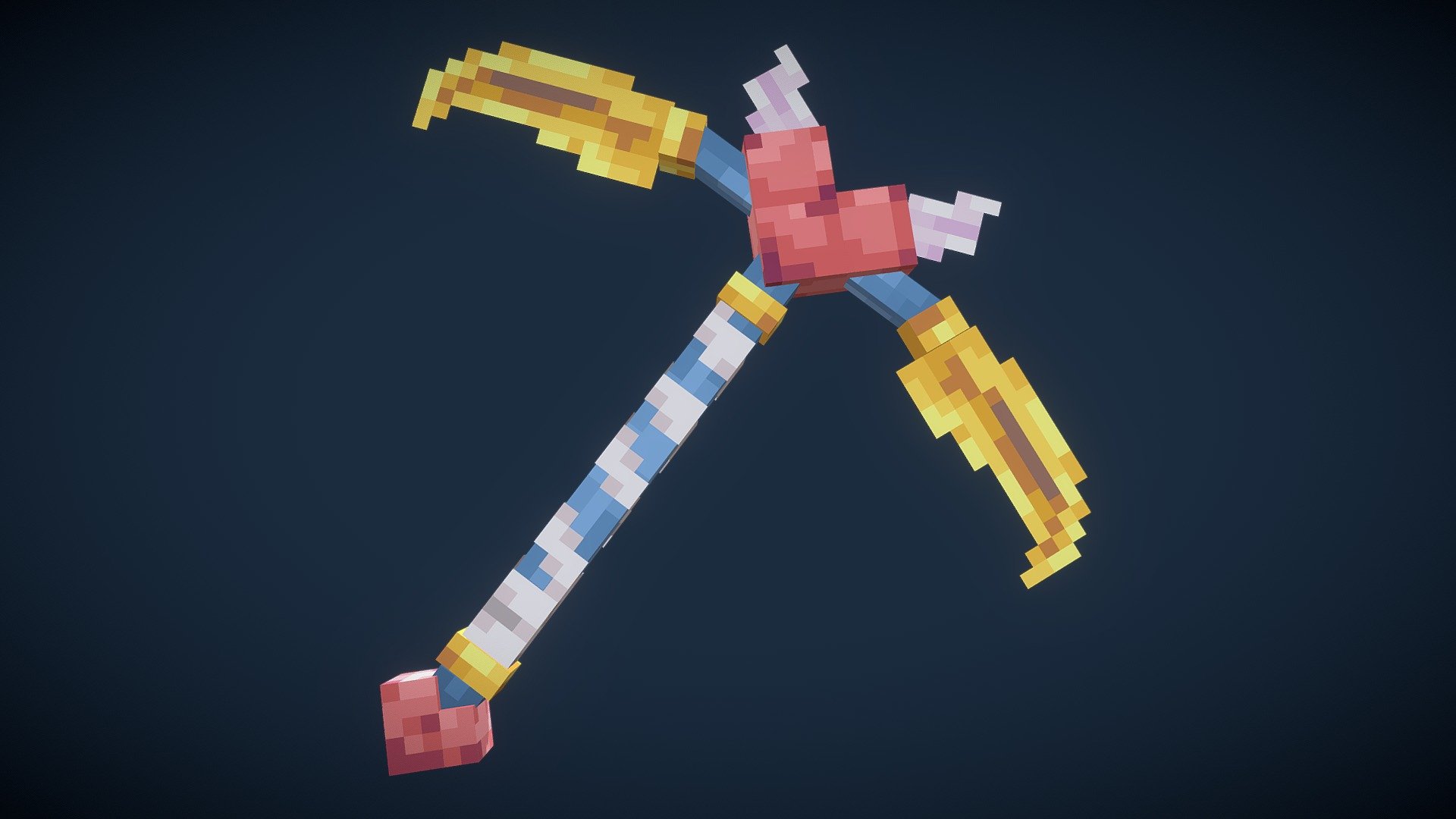 Love Pickaxe - 3D model by VictorSr (@Victorsrr) [6824dd8] - Sketchfab