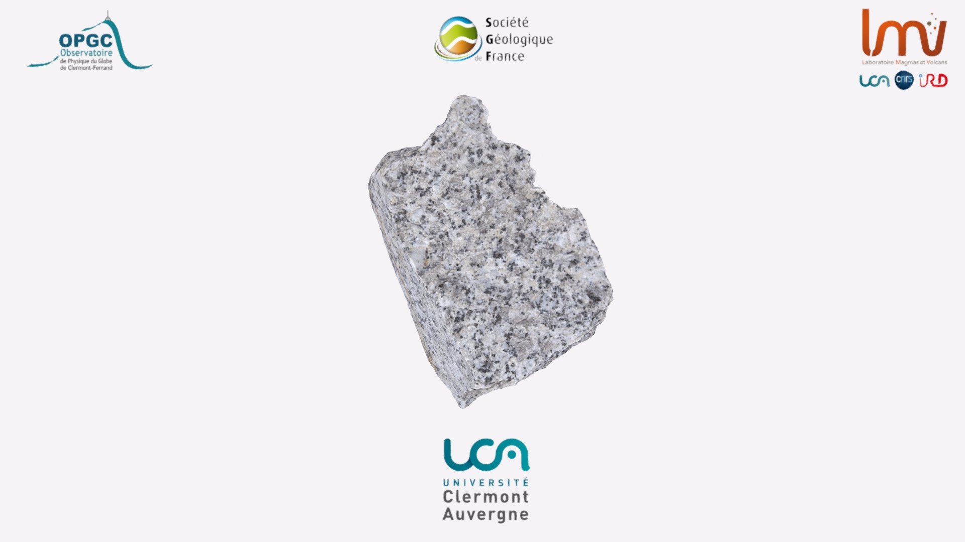 Roche - Granite - Download Free 3D model by Société Géologique de ...