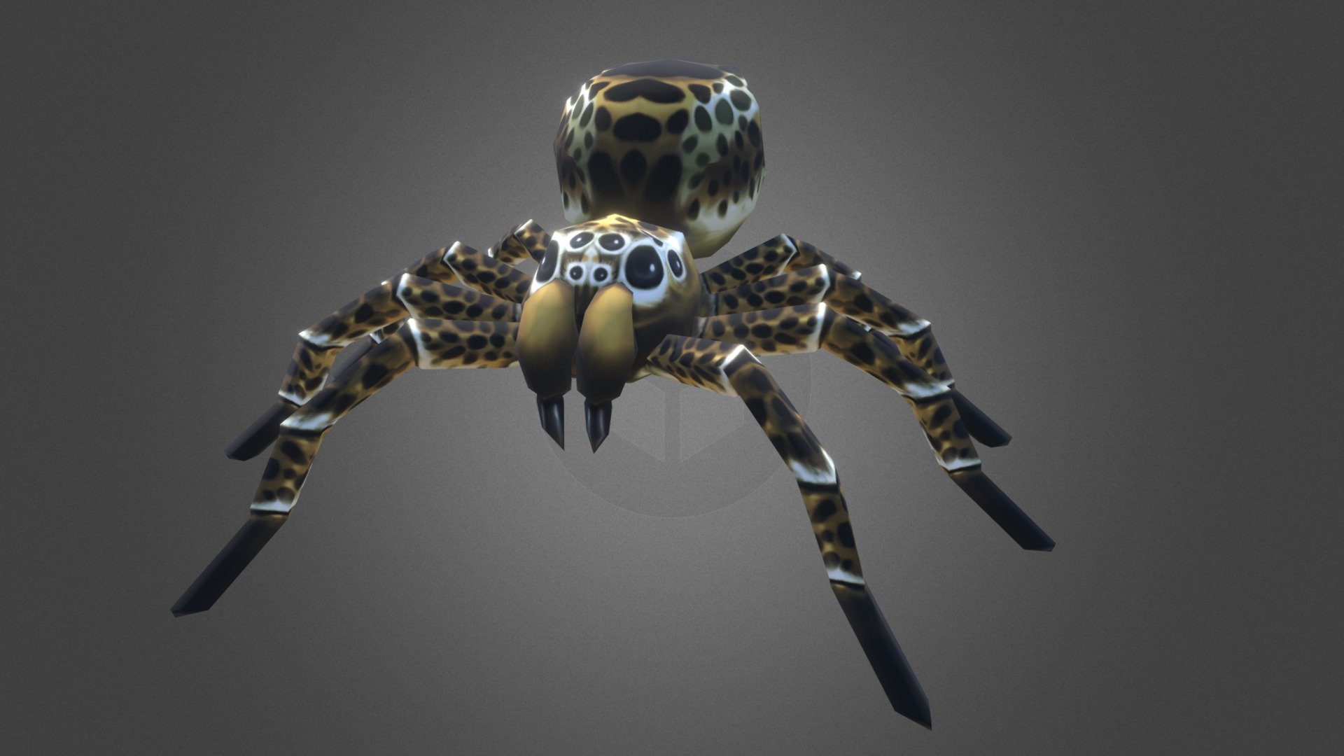 Giant Forest Spider - 3D model by 3lbgames [6827a71] - Sketchfab