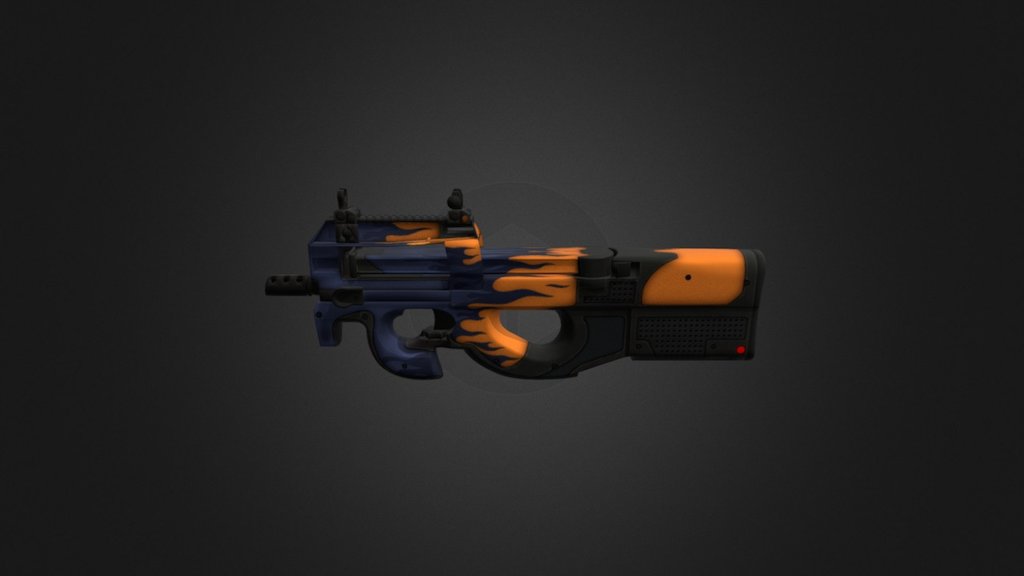 P90 | Chopper - 3D model by krakencommunity [682b1d9] - Sketchfab