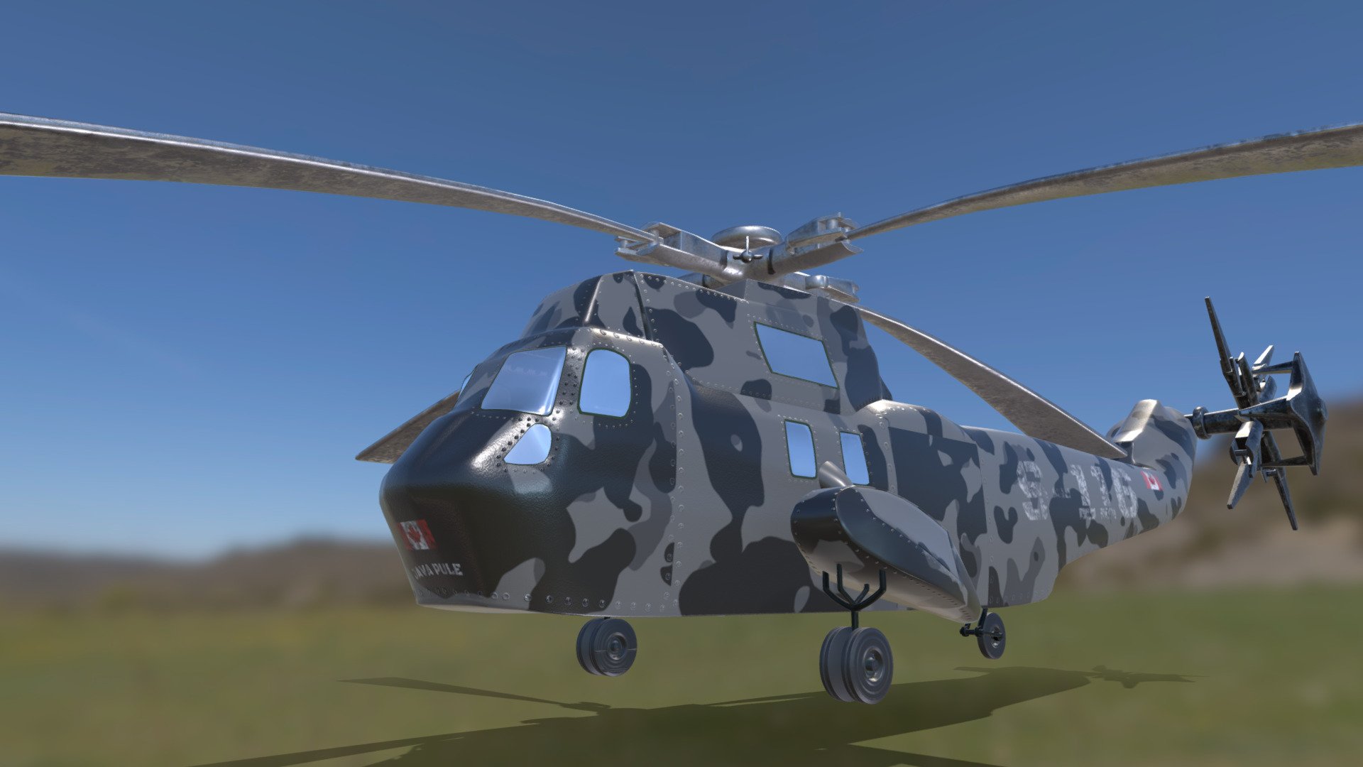helicopter - Download Free 3D model by jhon pulecio (@jhonjairopulecio ...