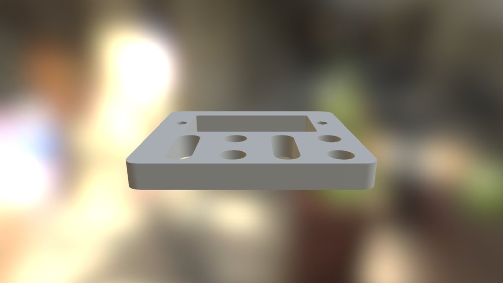 9g Micro Servo Bracket小舵机支架 - 3D model by Makeblock [682c397] - Sketchfab