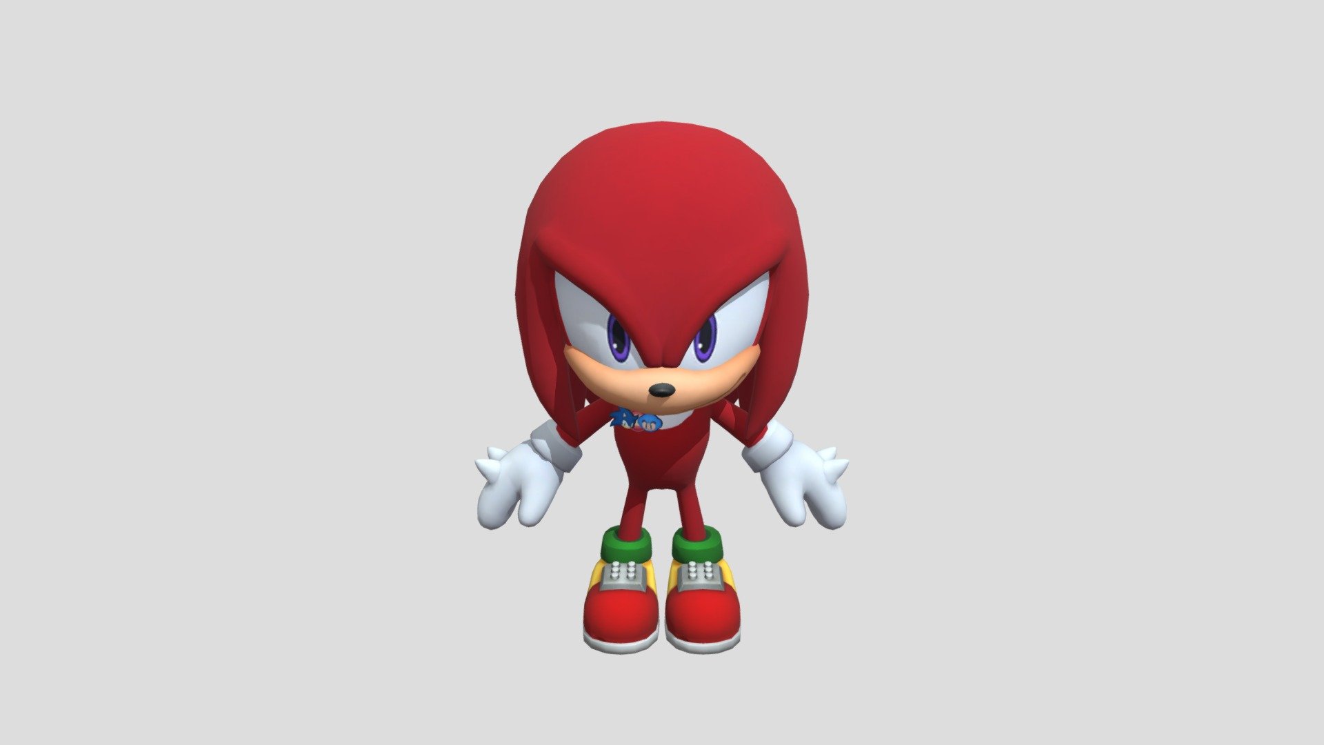 kartrider knuckles the echidna - Download Free 3D model by amogusstrikesback2 [682c7a3] - Sketchfab