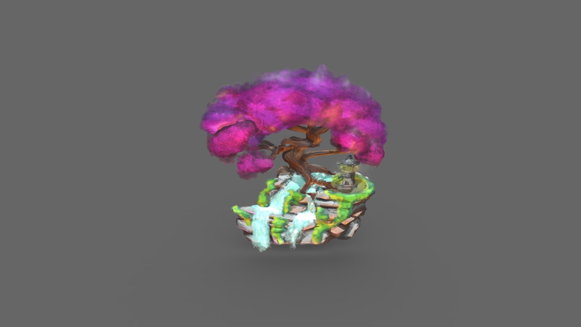 Arbol 2.5D - Download Free 3D model by christian12vr [682cc1a] - Sketchfab