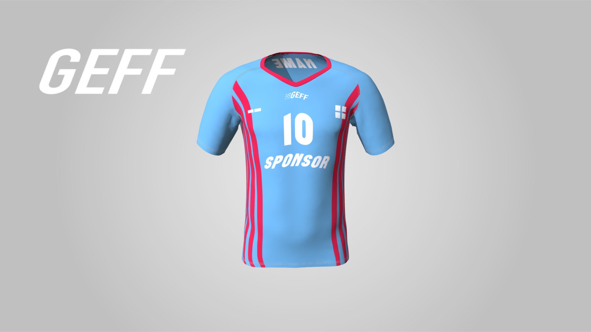 GEFF FEHU COLLECTION SHORT SLEEVE - 3D model by GEFF SPORT (@geffsport ...