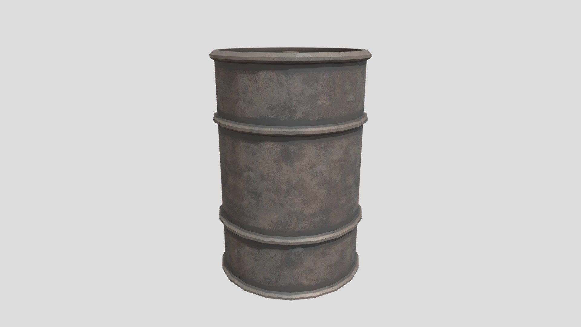 metalbarrel - 3D model by WeeBaby [682e11f] - Sketchfab