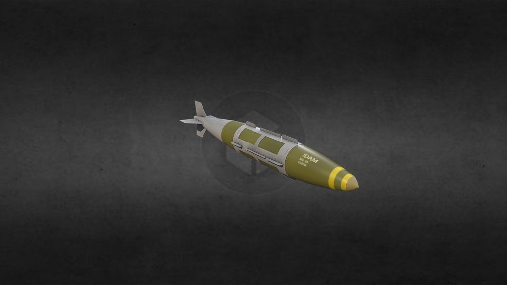 JDAM - 3D model by bahamutod [682e9fb] - Sketchfab