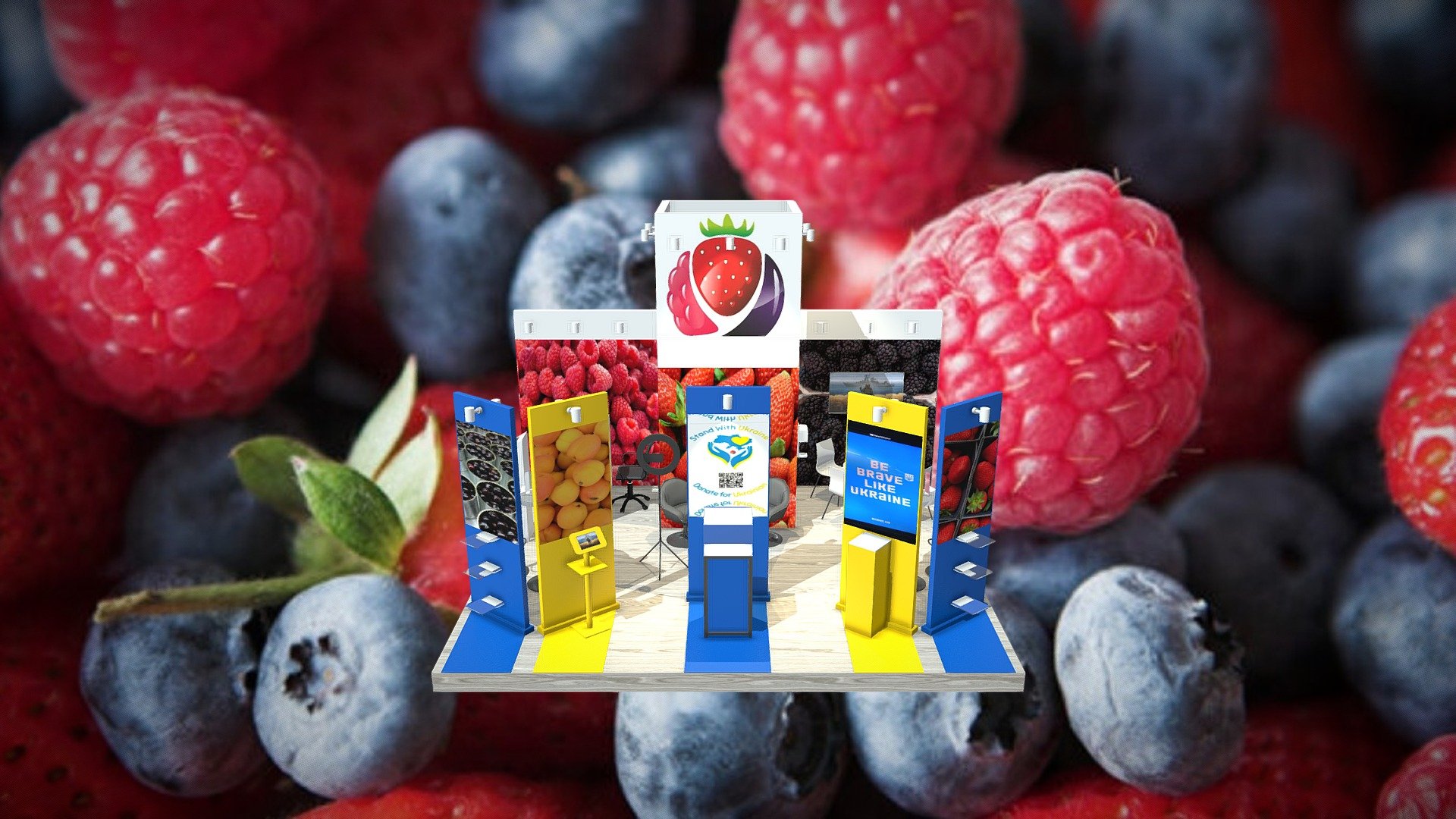 Ukrainian Berries Pavillion - Download Free 3D model by Global Expo ...
