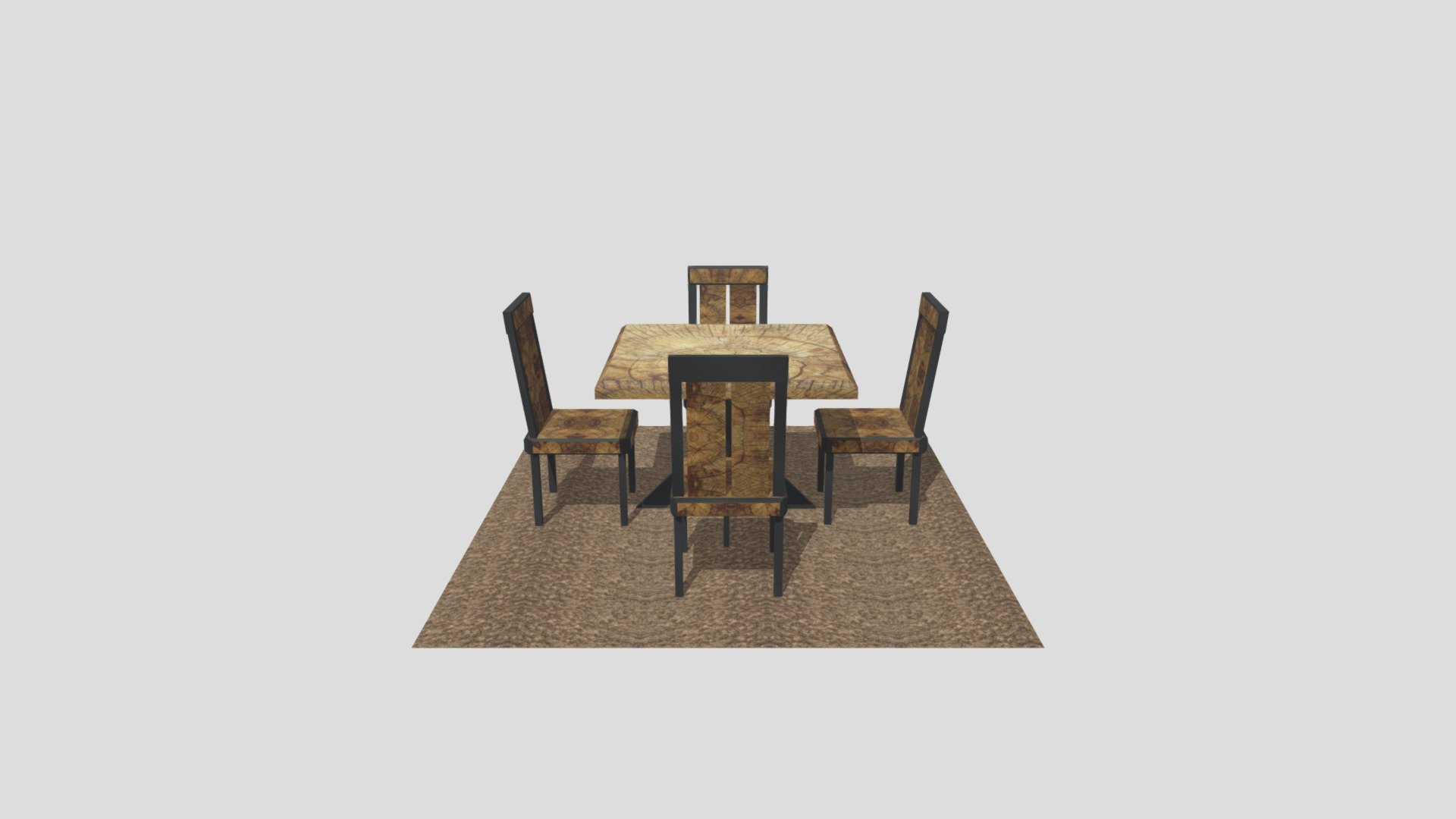 Dining Room - Download Free 3D model by AliTaher [6833a2e] - Sketchfab
