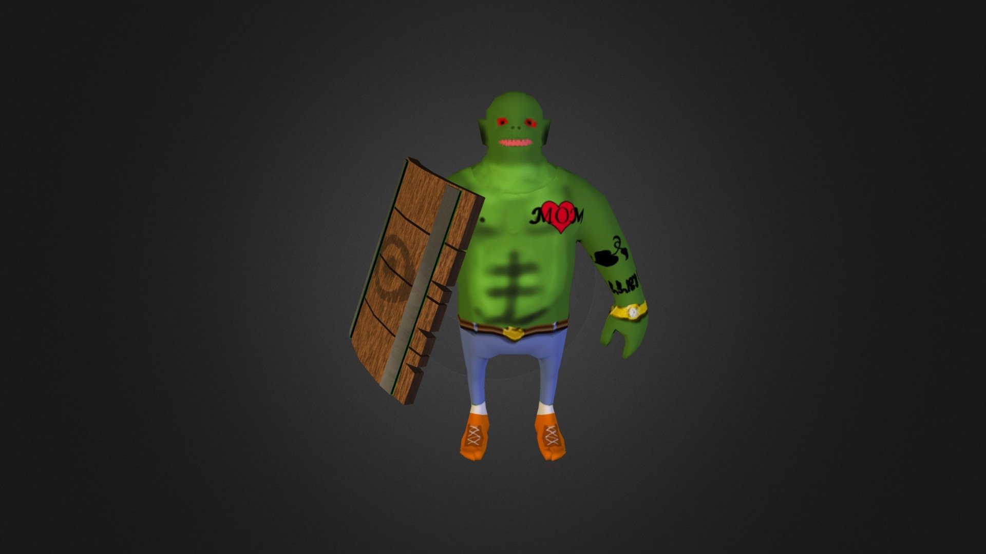 Goblin Texture - 3D model by tyusmartin [68351cc] - Sketchfab