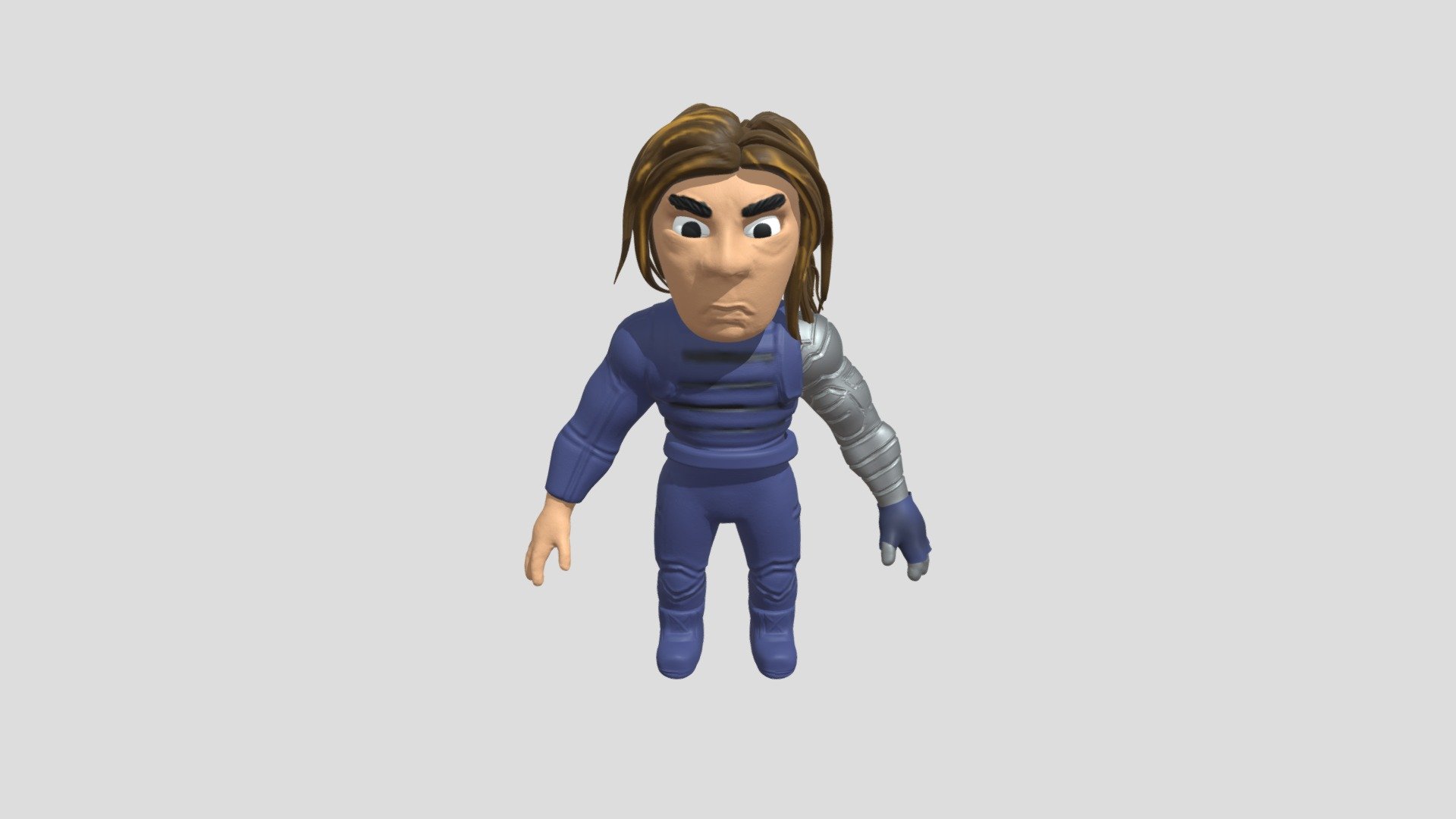 Winter Soldier - 3D model by clayton2009pena [6836e08] - Sketchfab