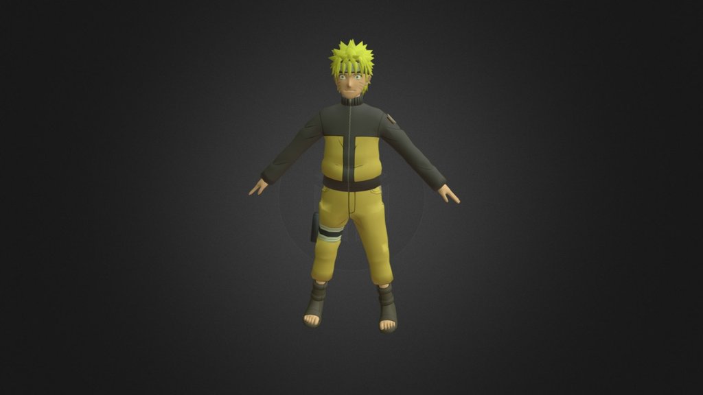 Naruto (Basic) - Download Free 3D model by Senpai-3689 (@Senpai3689 ...